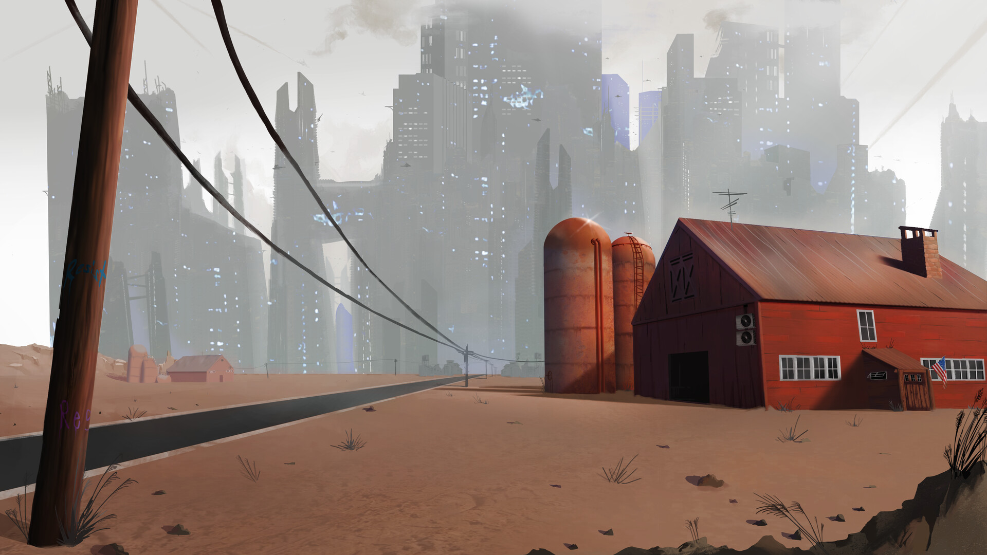 ArtStation - Deserted Farm