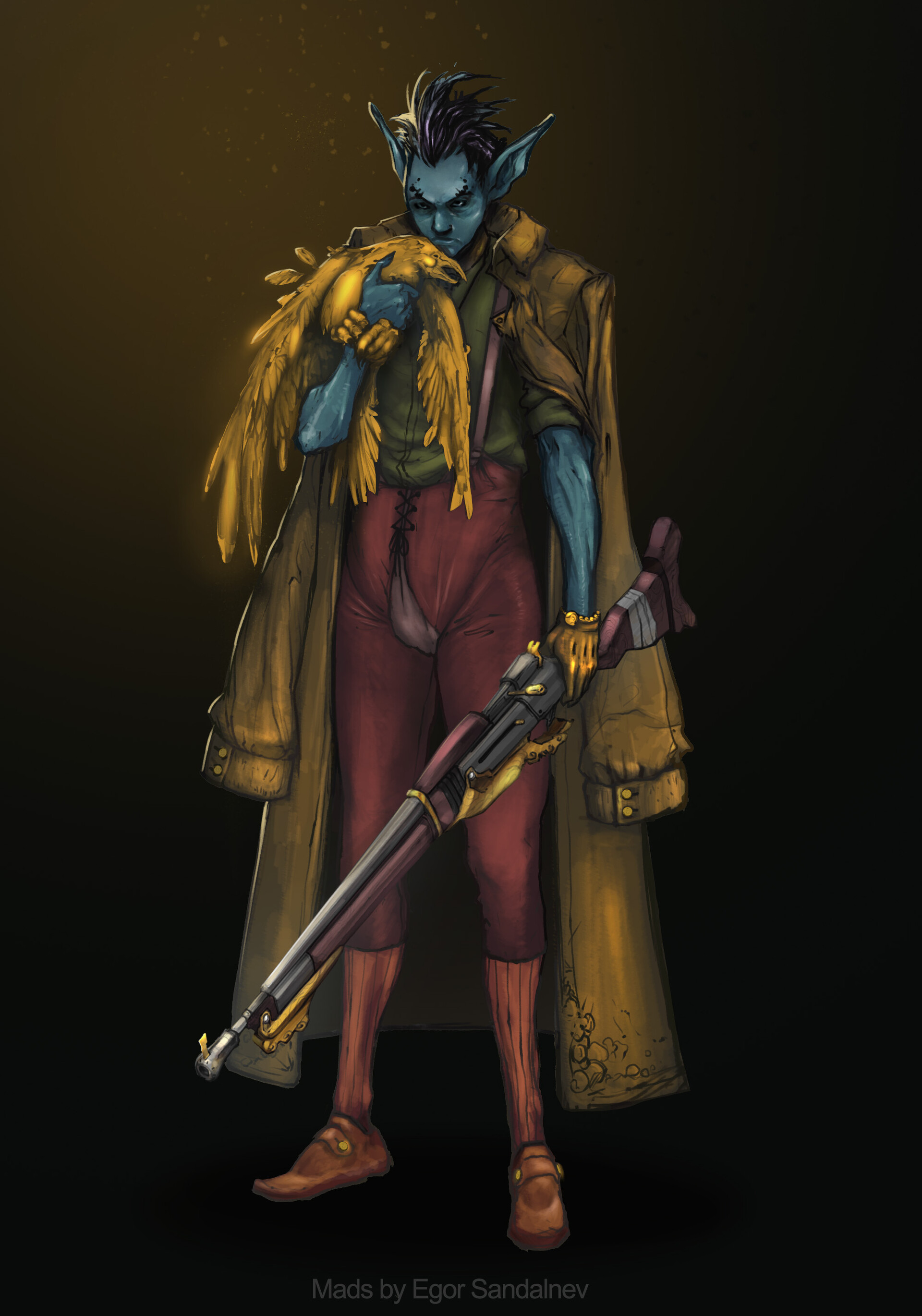 Egor Sandalnev - Mads The Victorian Blue Elf