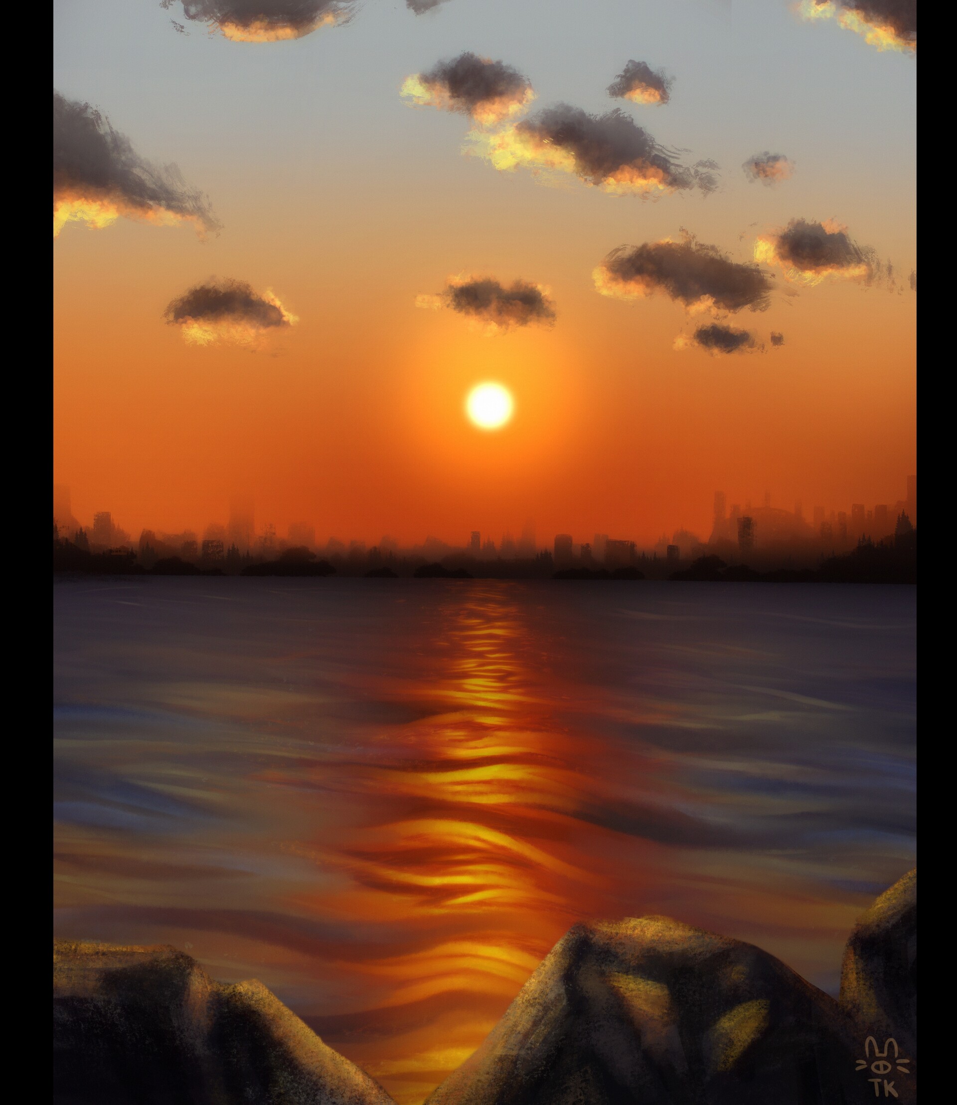 ArtStation - sunset