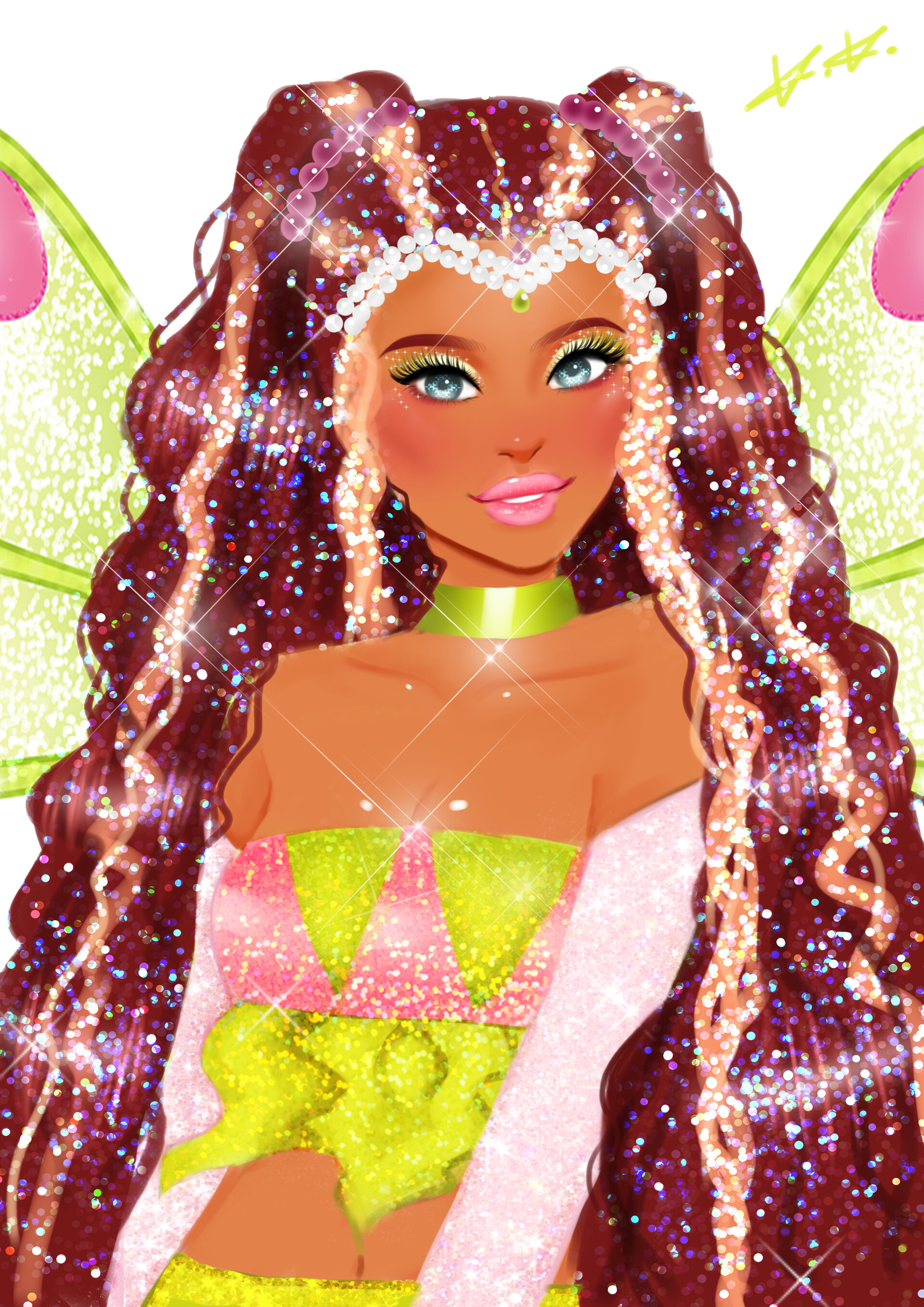 ArtStation - Layla Aisha Winx Club Enchantix