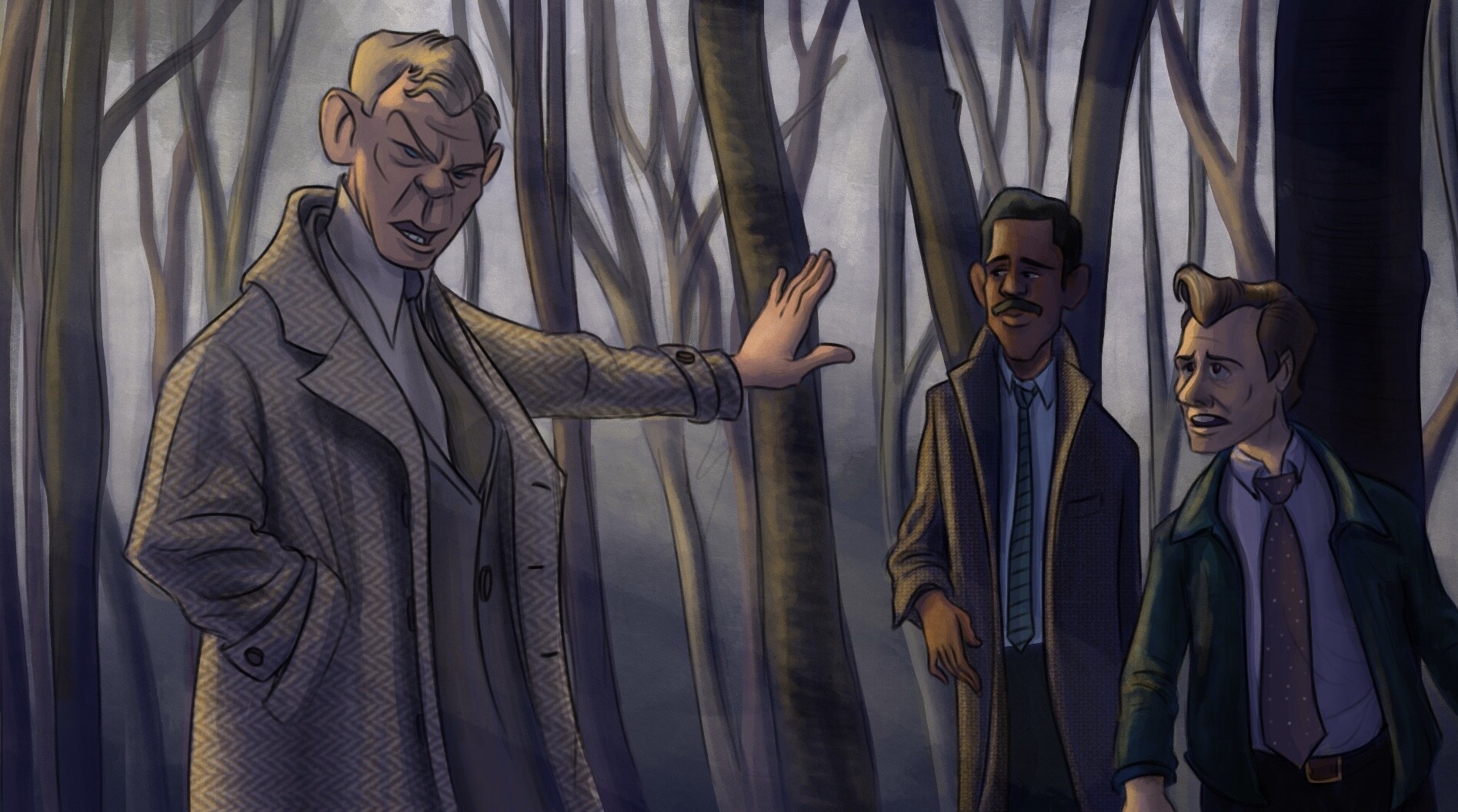 ArtStation - Knives Out Reference