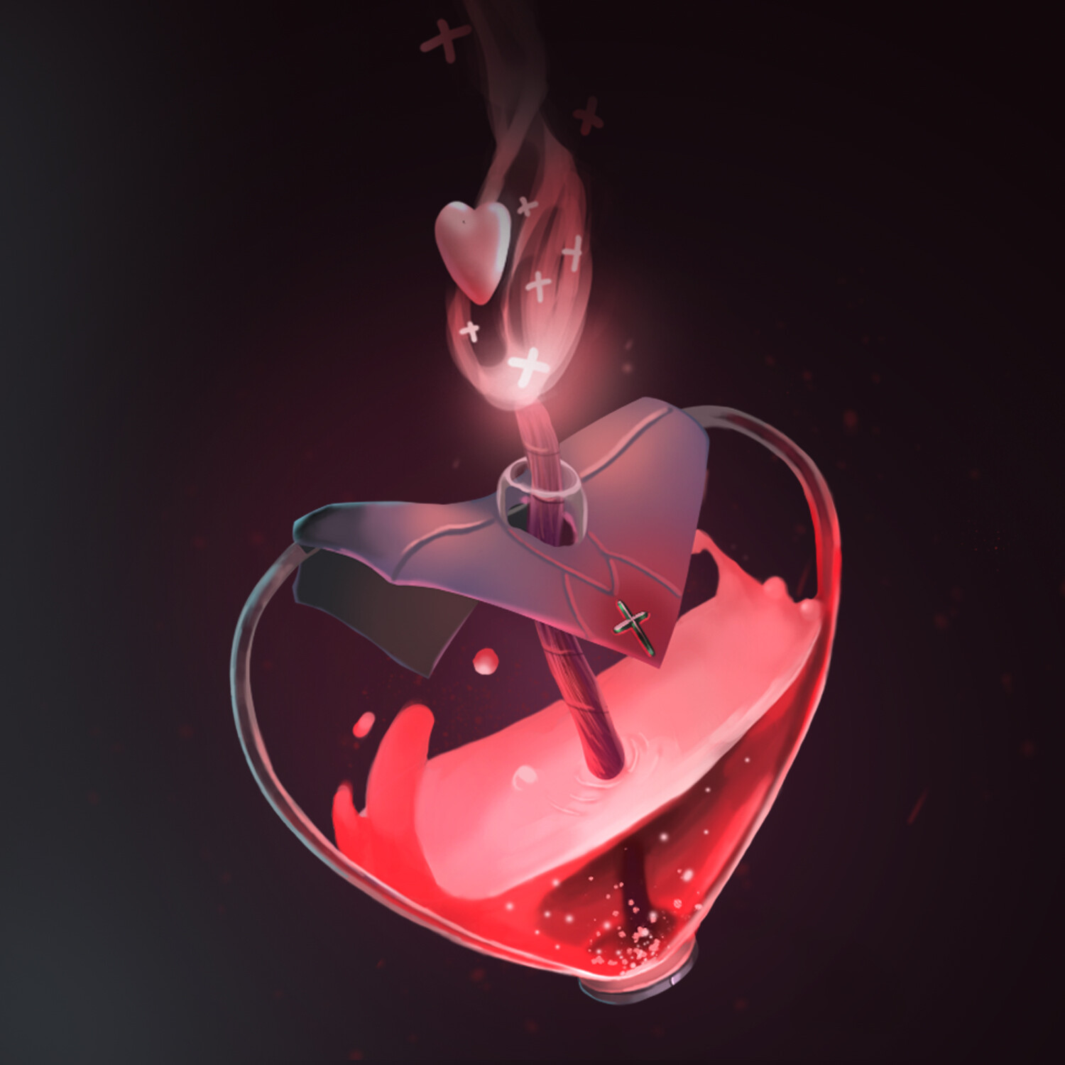 ArtStation - Health Bomb (Potion) Concept Art