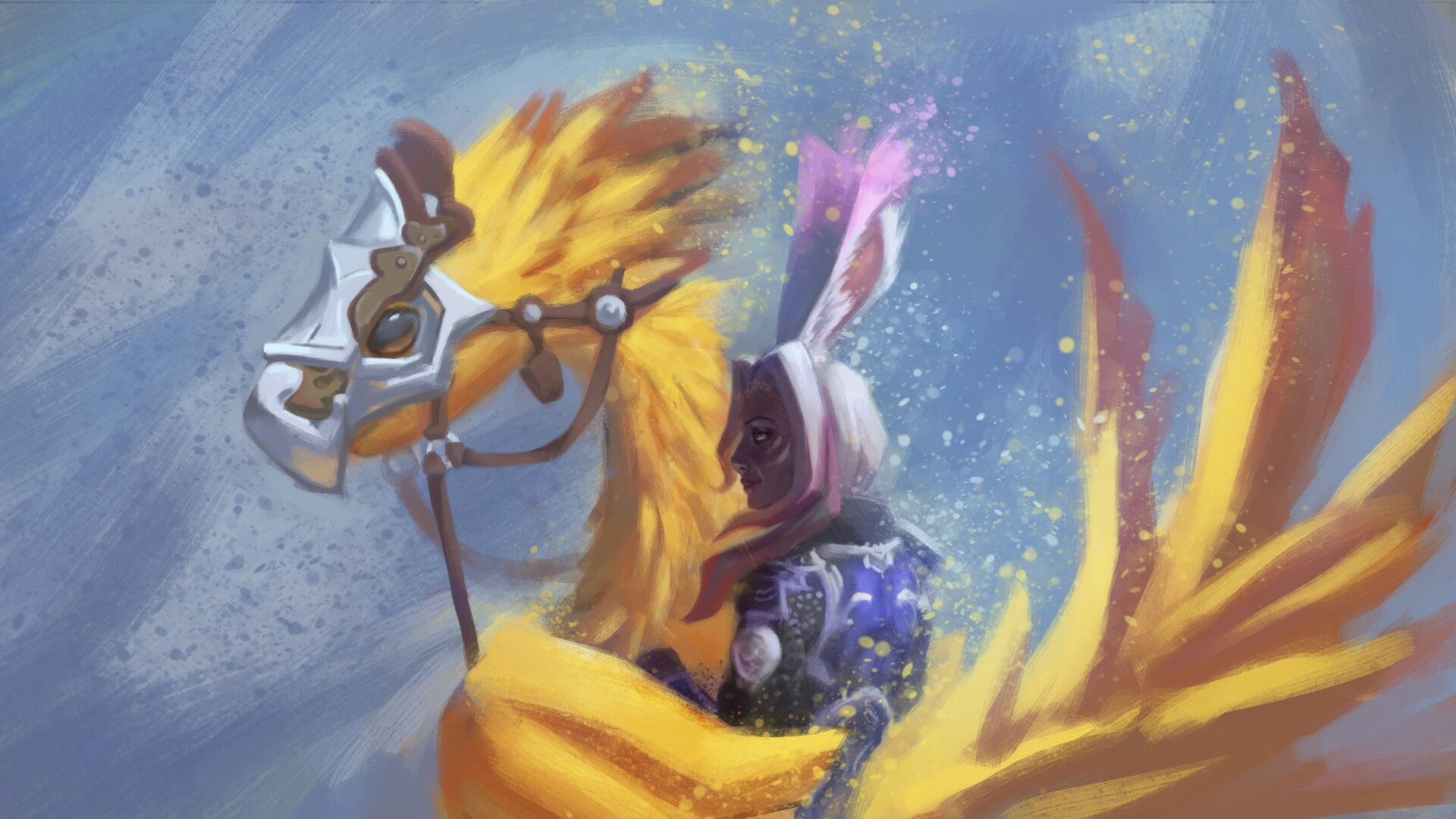 ArtStation - ff14 fan art