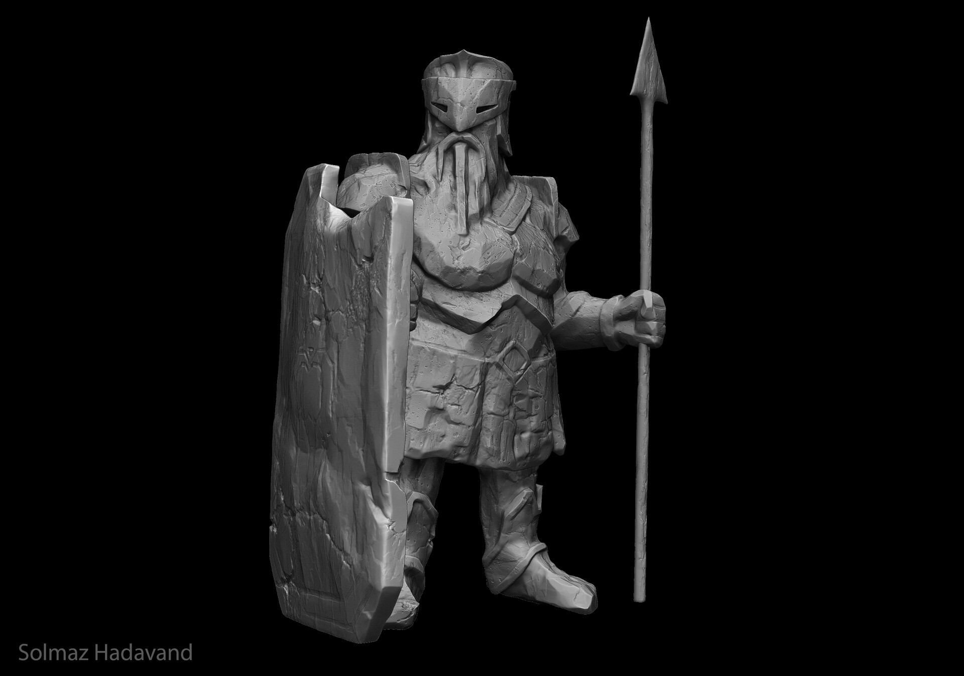 ArtStation - Statue sculpture