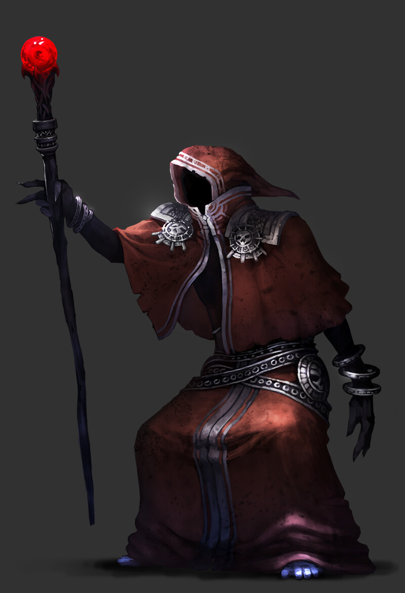 ArtStation - Character Design - Dark Wizard