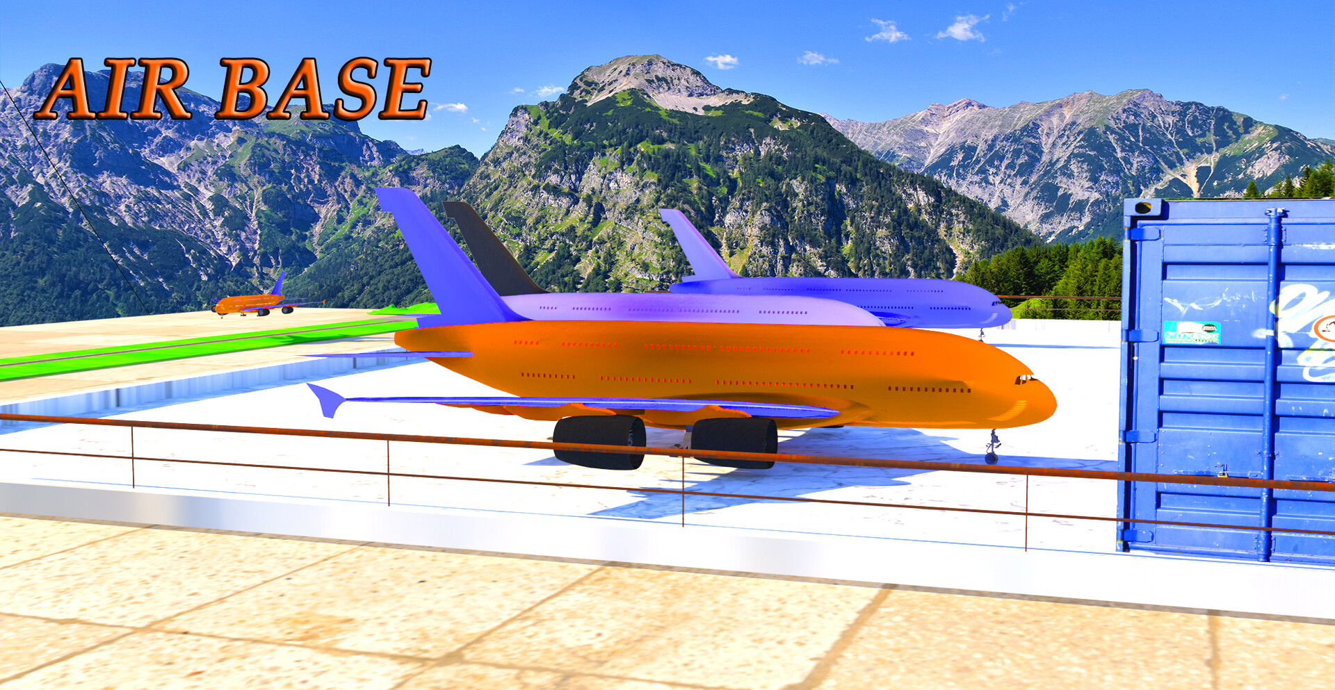 ArtStation - Air Base 3D