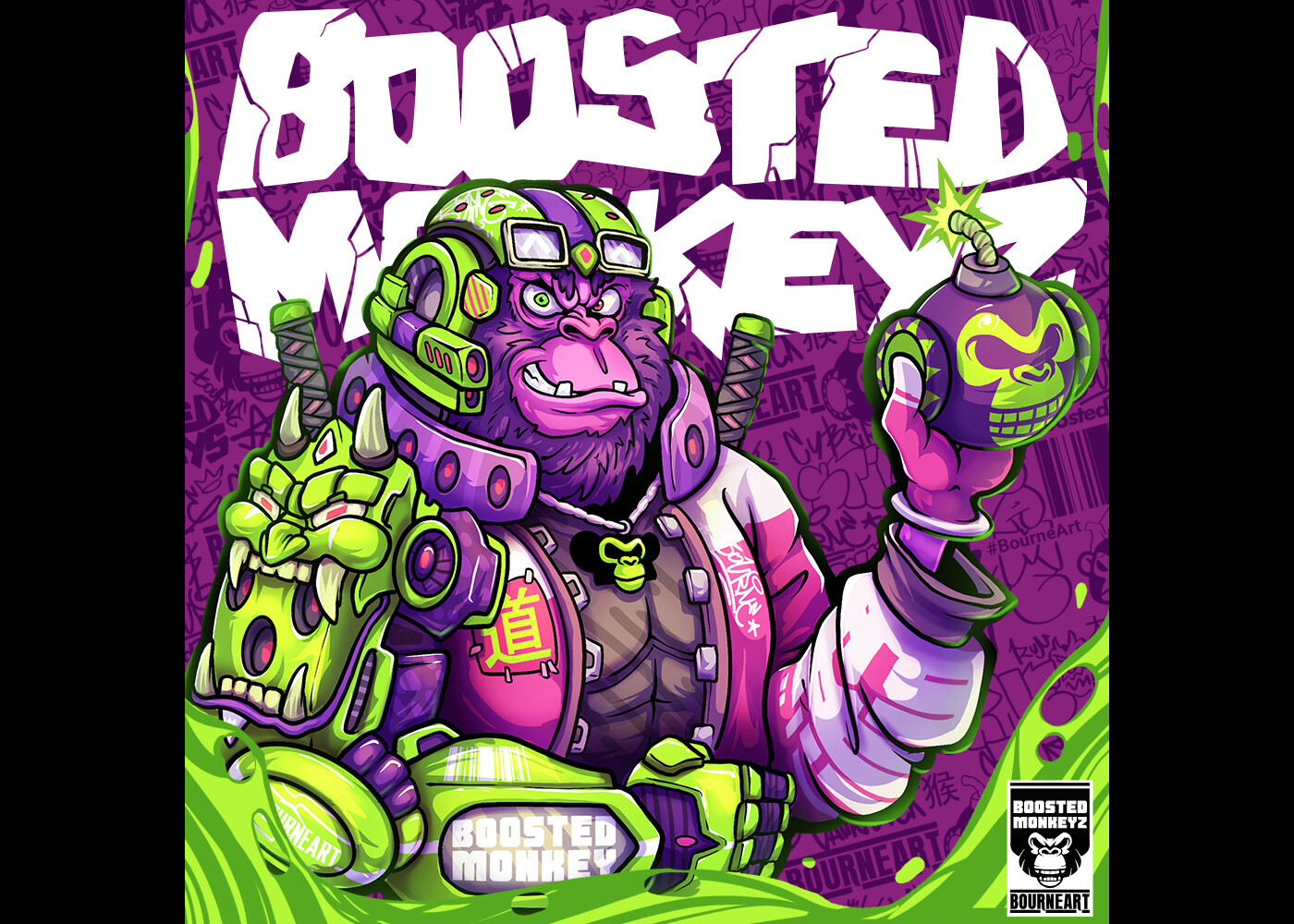 ArtStation - Boosted monkeyz 2