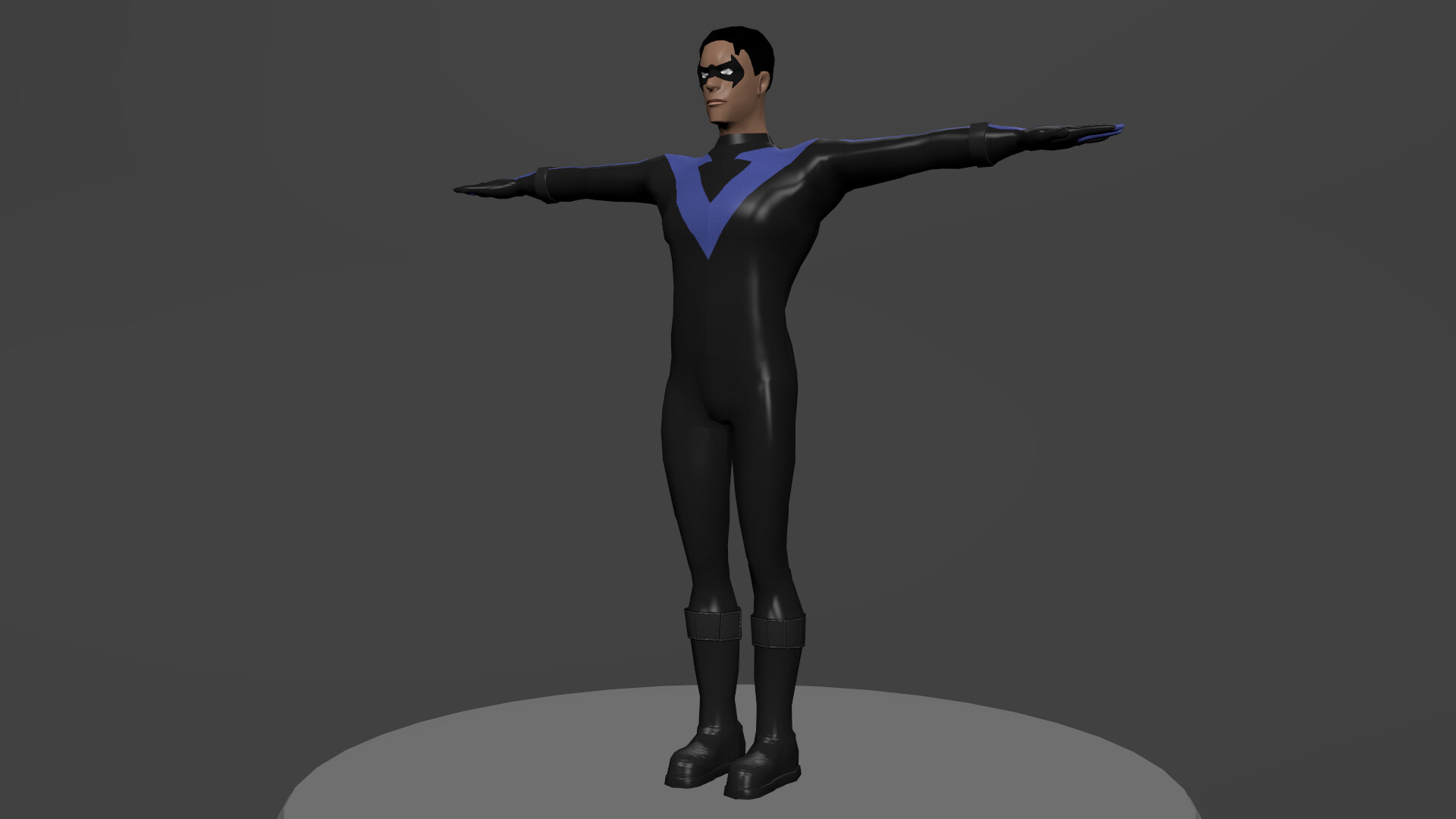 ArtStation - Nightwing Low Poly