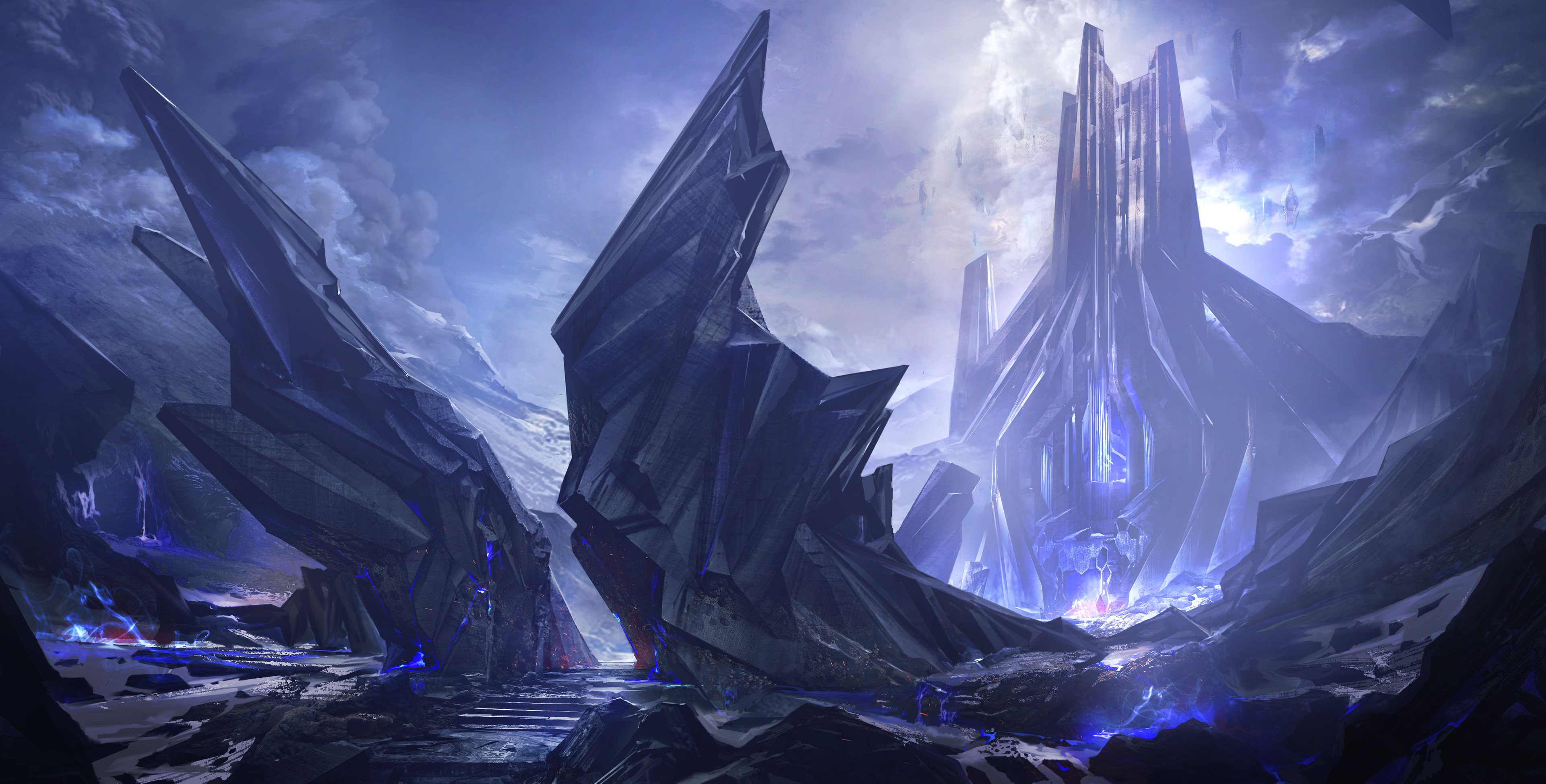 Ryan Ingram - Godfall - Skybox and Vista work - Earth Realm