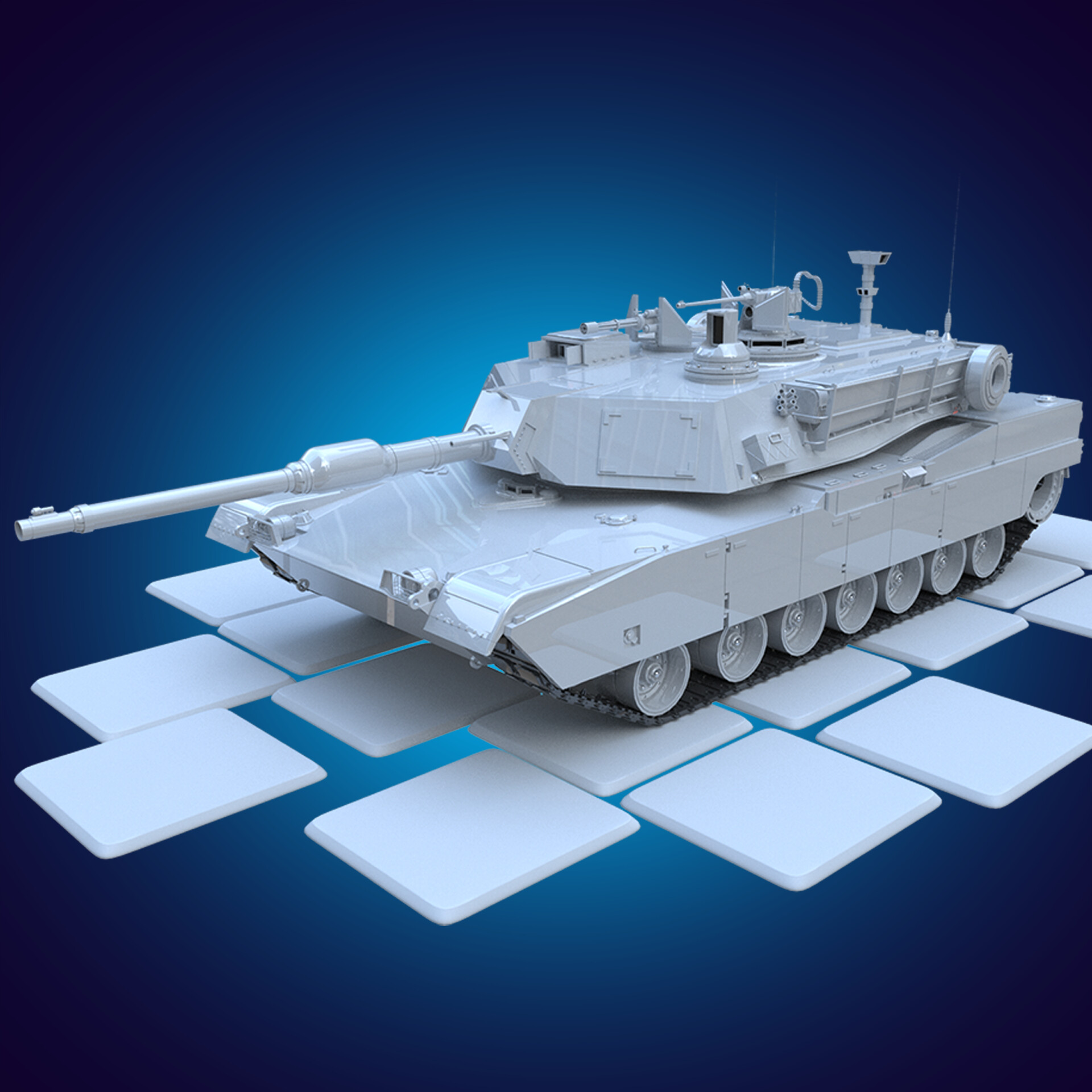 ArtStation - M1A2 Abrams