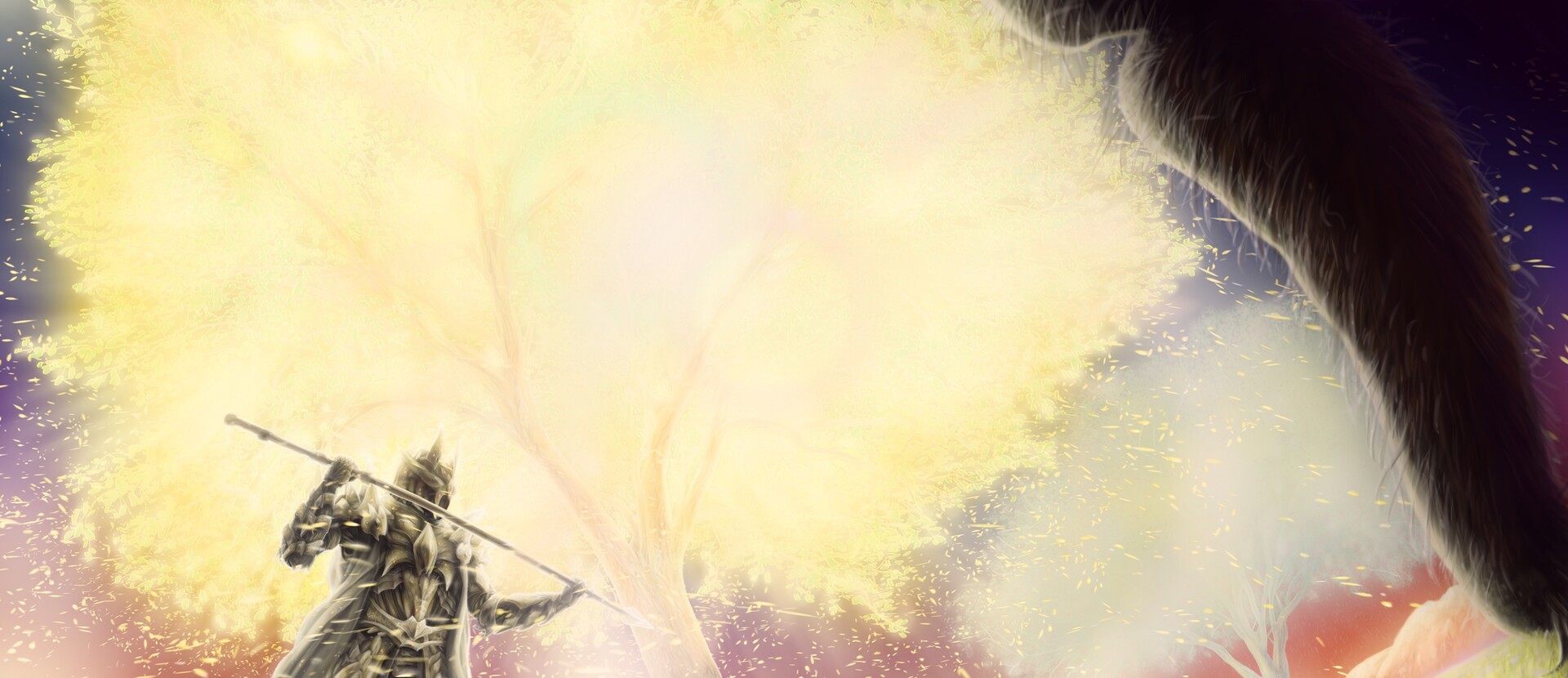 ArtStation - Two Trees of Valinor / Valinor Két Fája