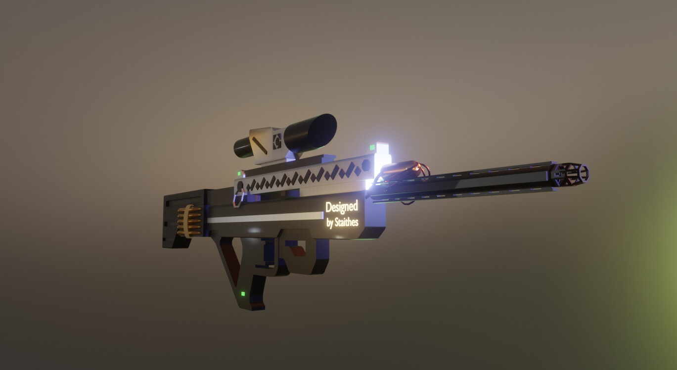 ArtStation - Assault rifle