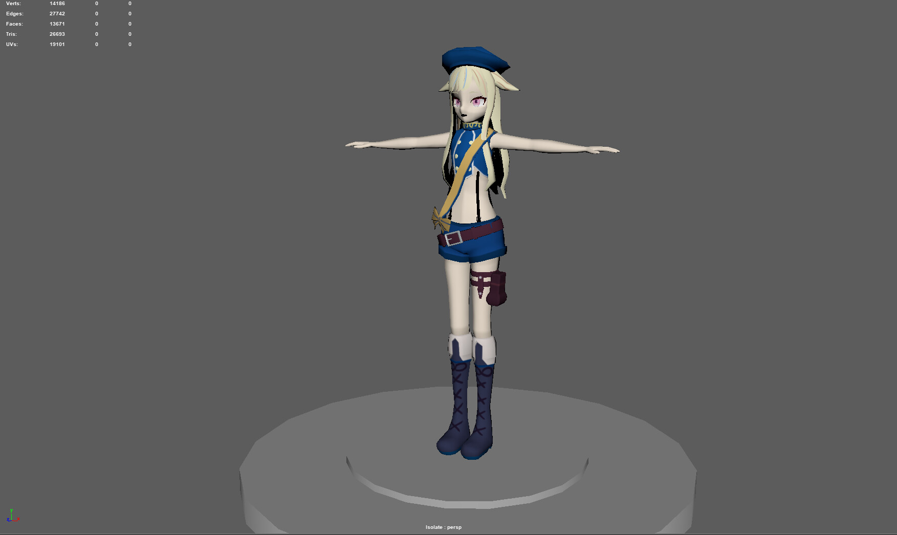 ArtStation - SP 3D Model Suzuki Hina