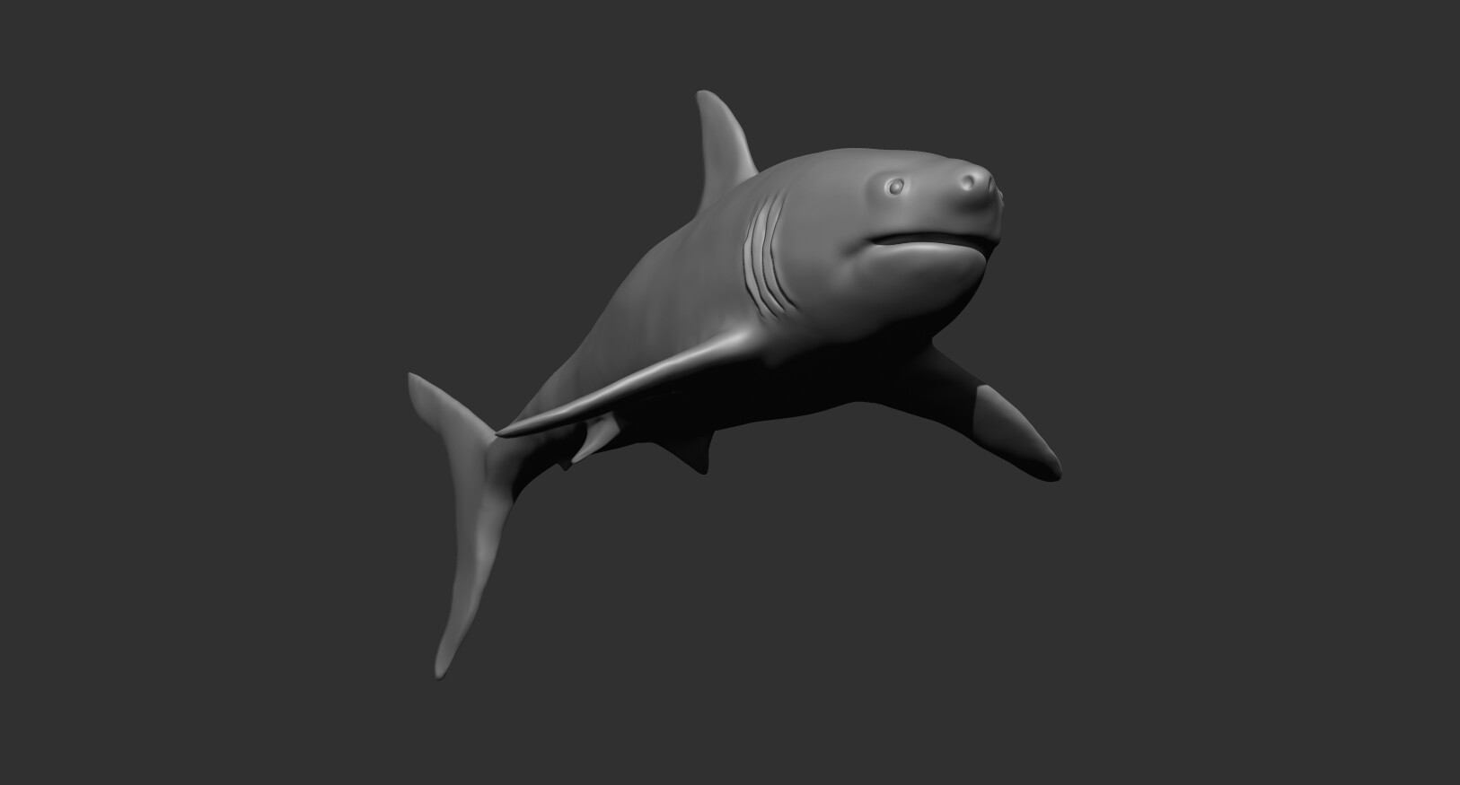 ArtStation - Shark Sculpting and Retopology
