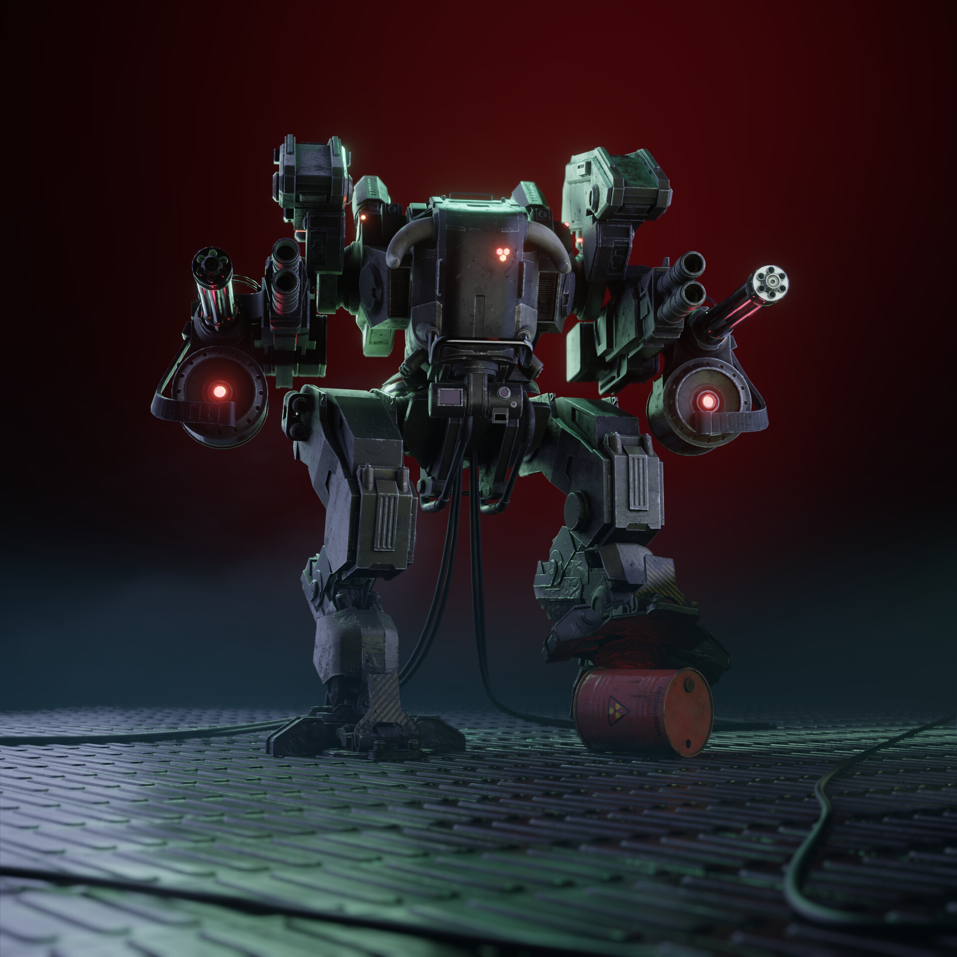 ArtStation - Mecha Bull