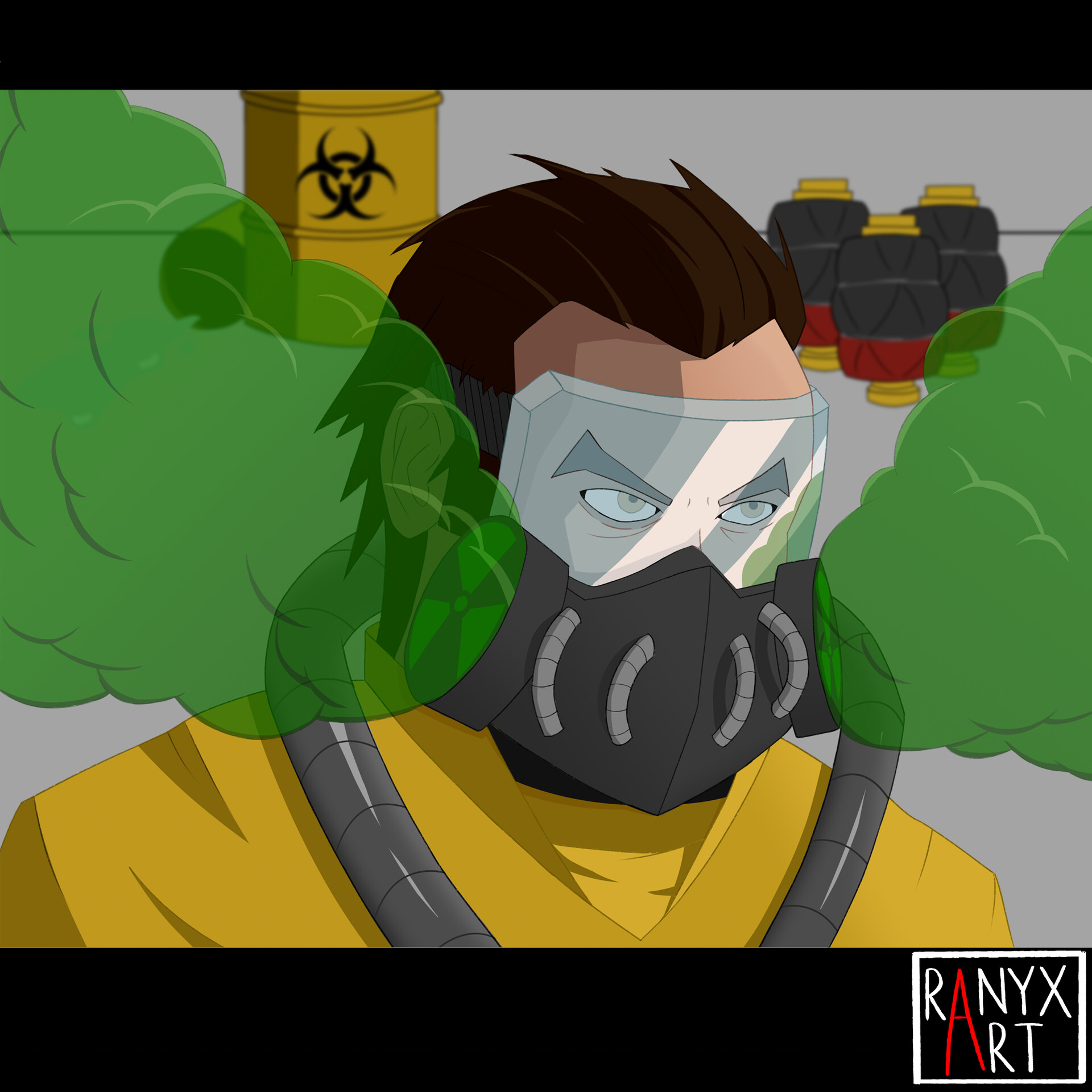 ArtStation - Caustic from Apex Legends