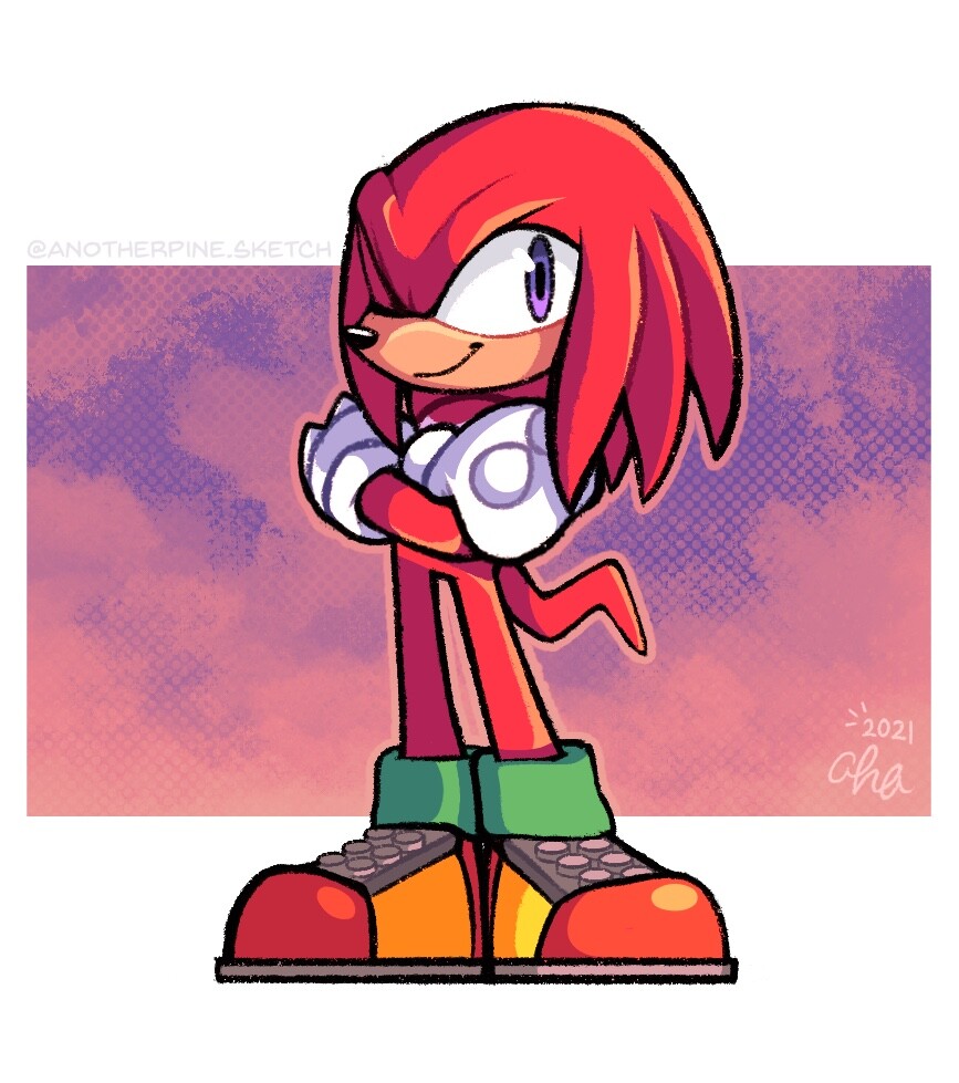 ArtStation - The Fighting Freak, Knuckles!