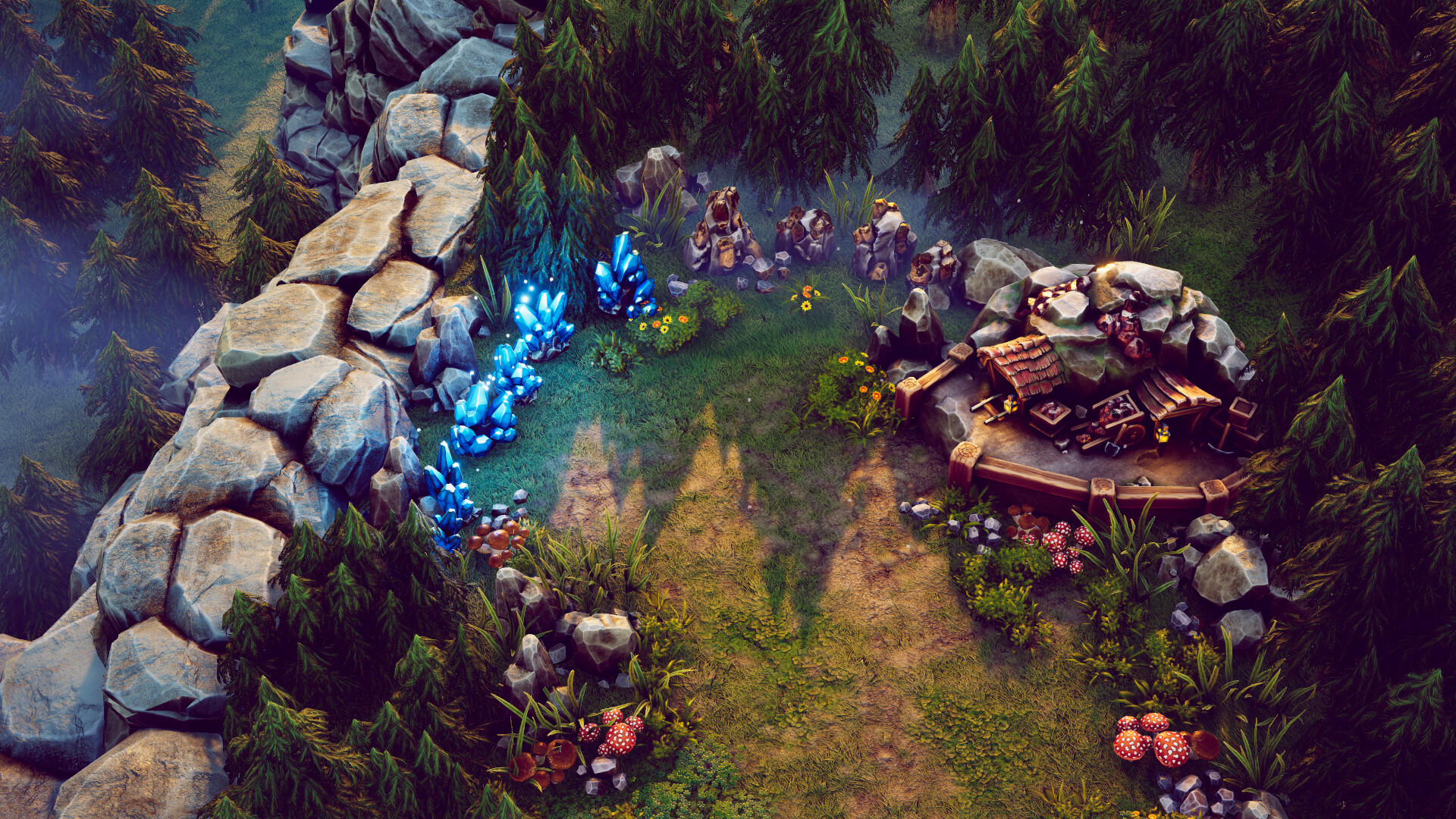 Patryk Zatylny - Top Down Stylized Forest