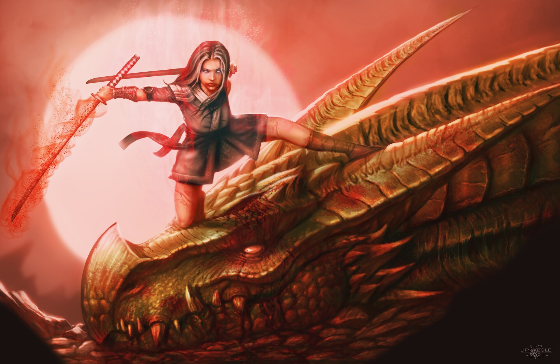 ArtStation - Dragon Slayer