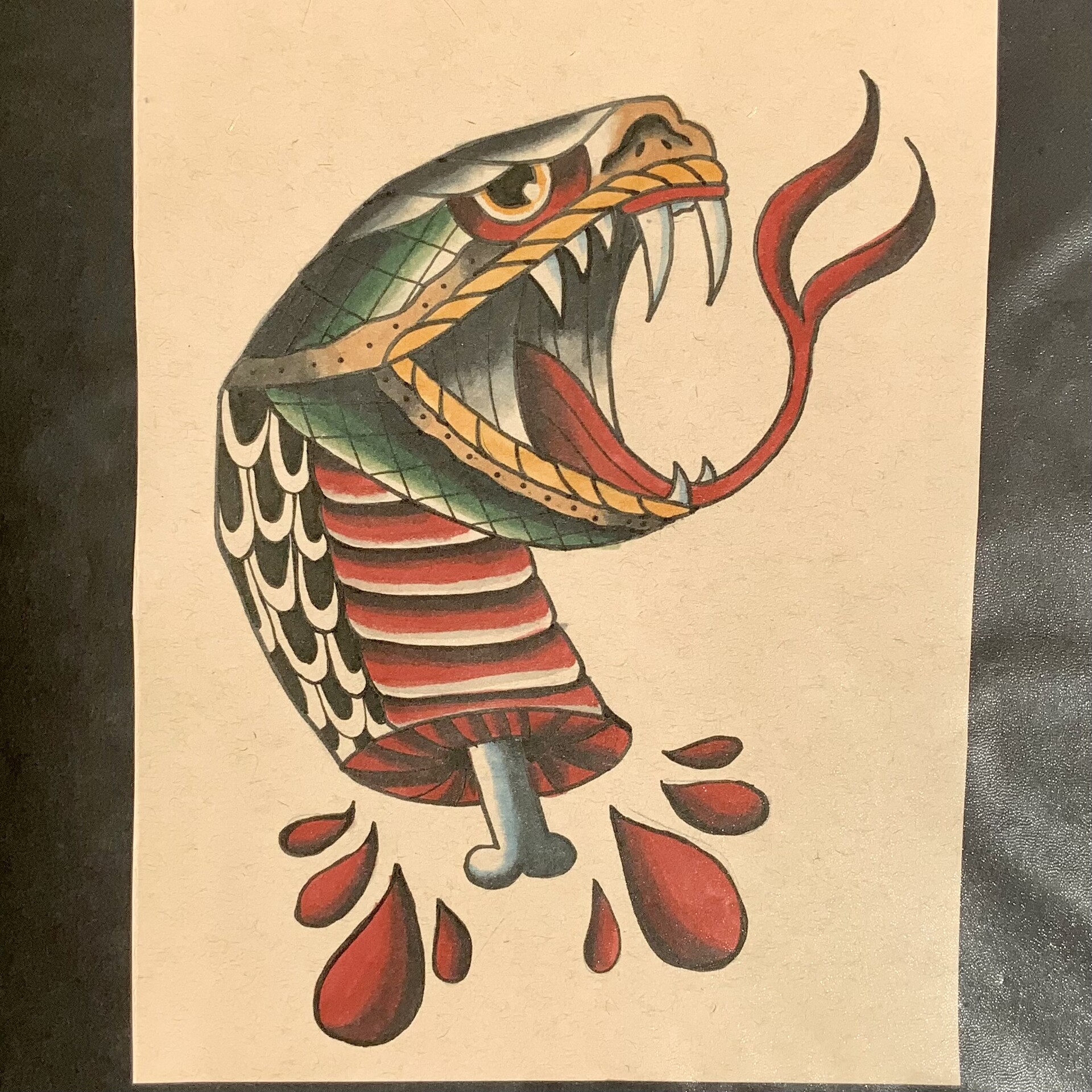 Traditional Snake Head Flash