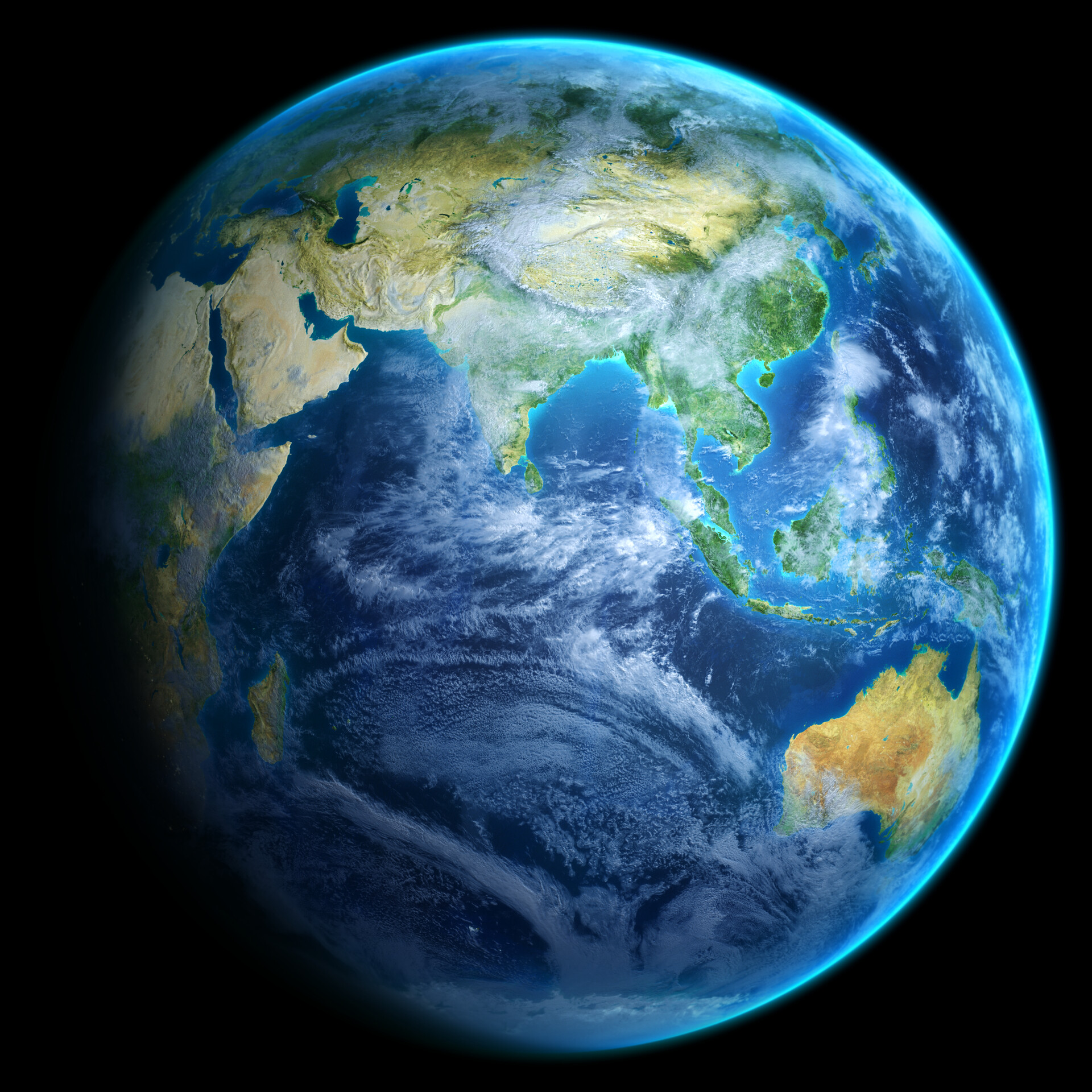 ArtStation - Earth asset for Scientific illustration