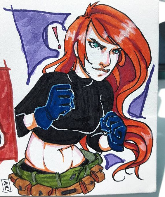 ArtStation - Kim Possible and Shego