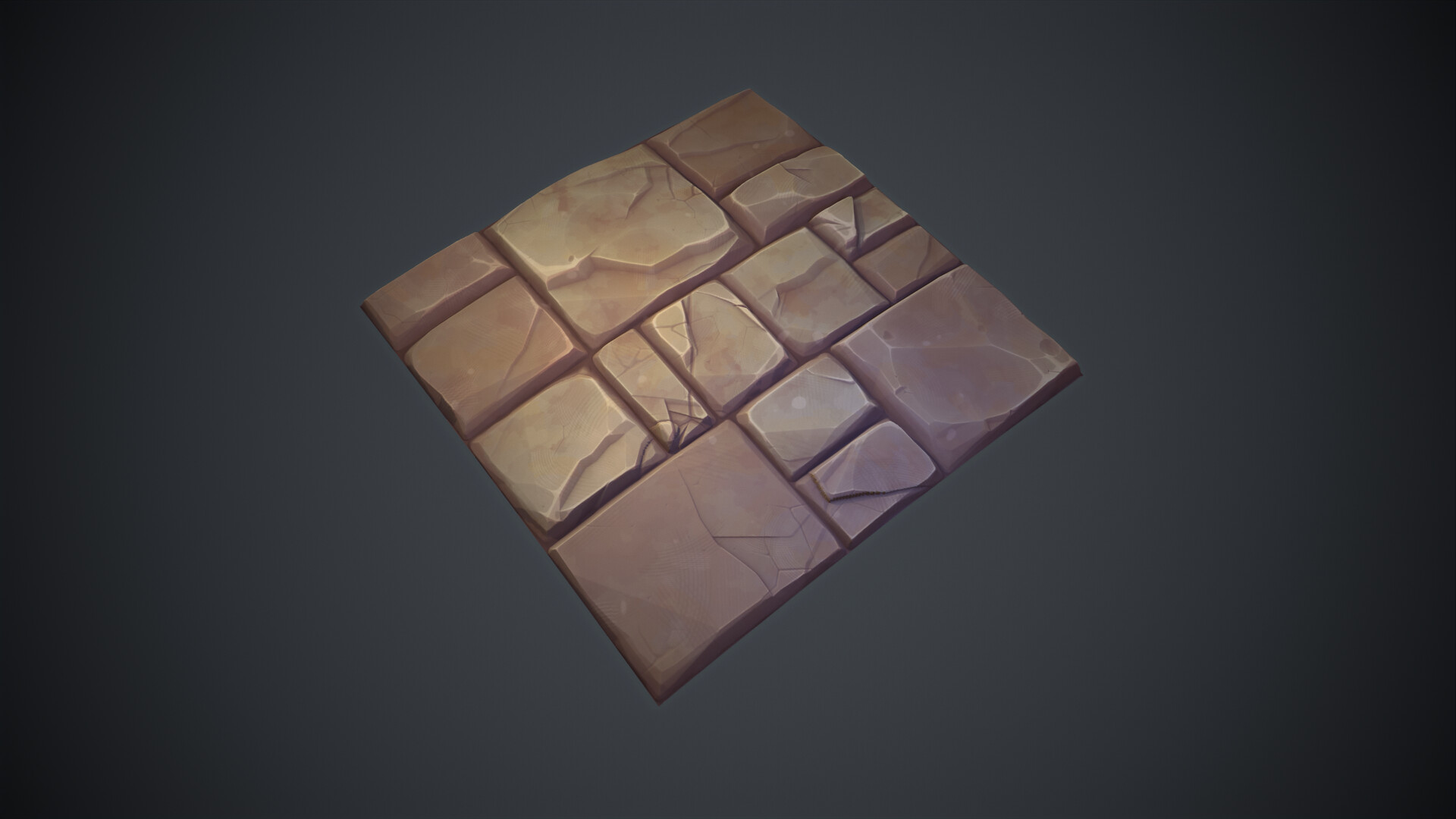 ArtStation - Substance Designer stone wall material exercise