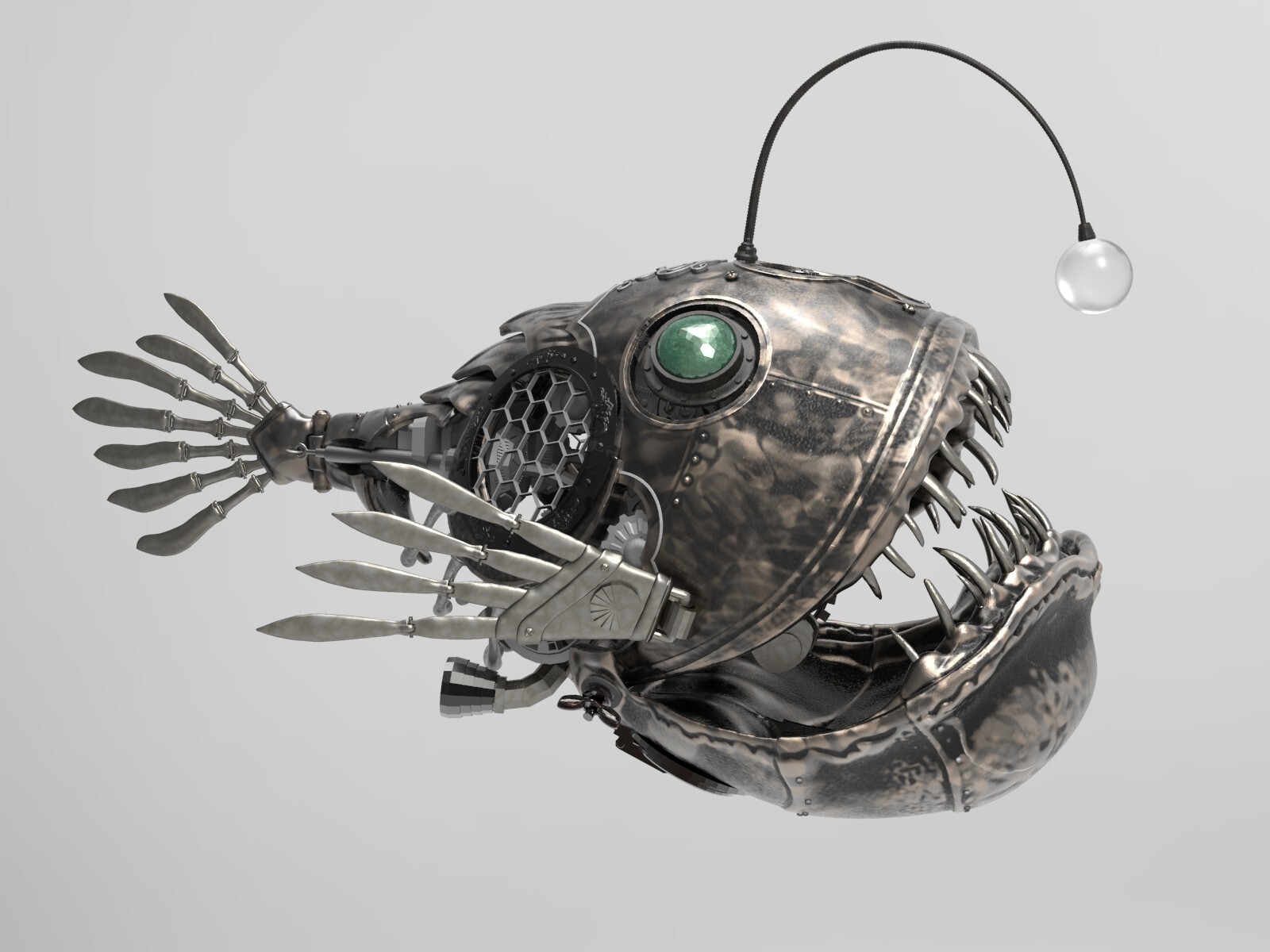 ArtStation - Steampunk Fish