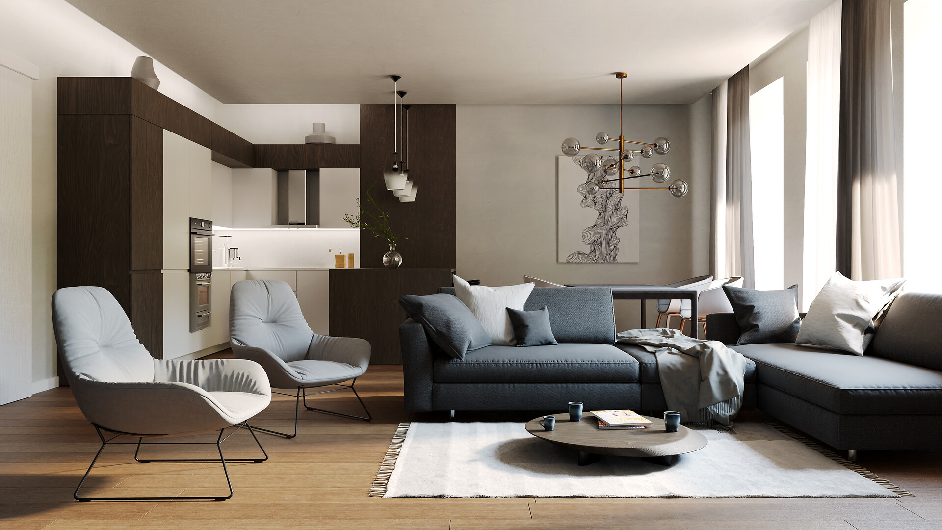 ArtStation - Contemporary Open Space