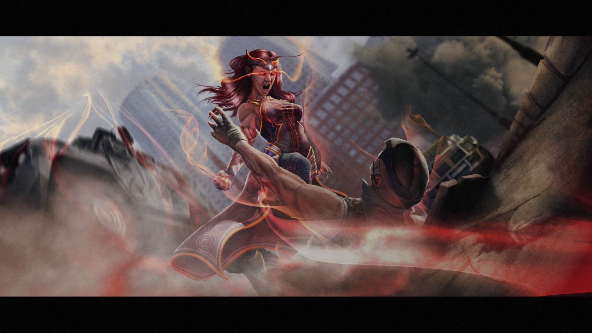 ArtStation - Scarlet Witch Fanart