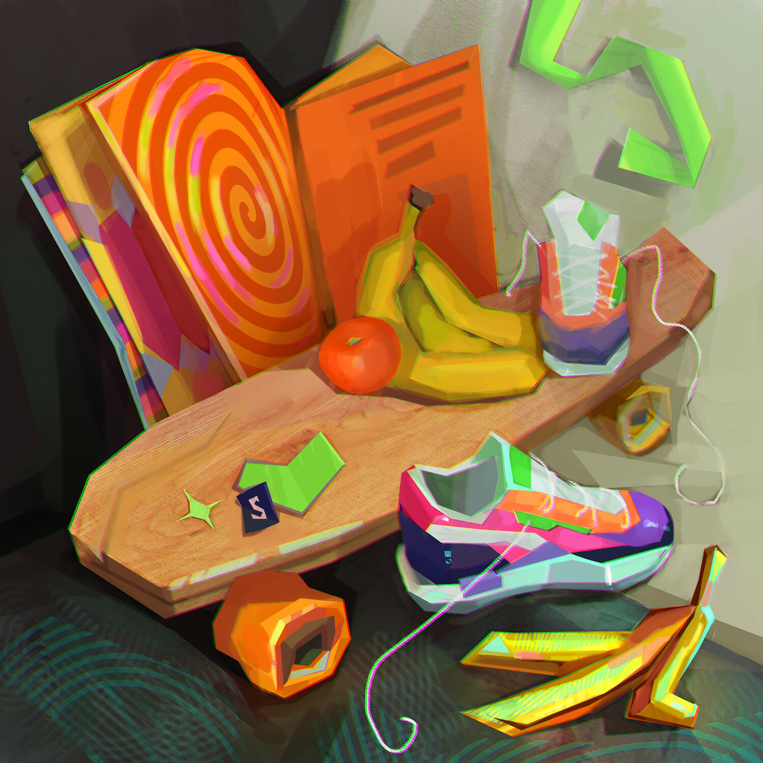 ArtStation - Orange speedpaint