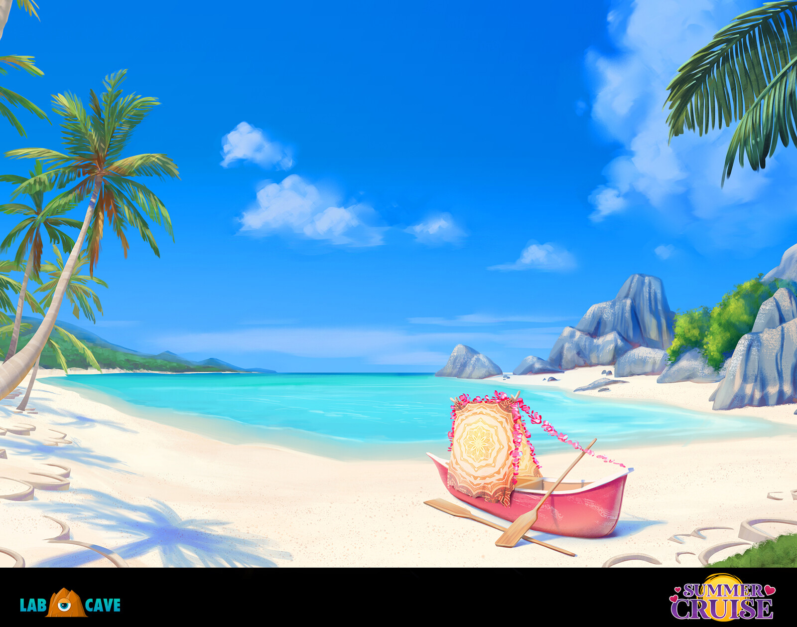 LAB CAVE - Summer Cruise - In-game Art