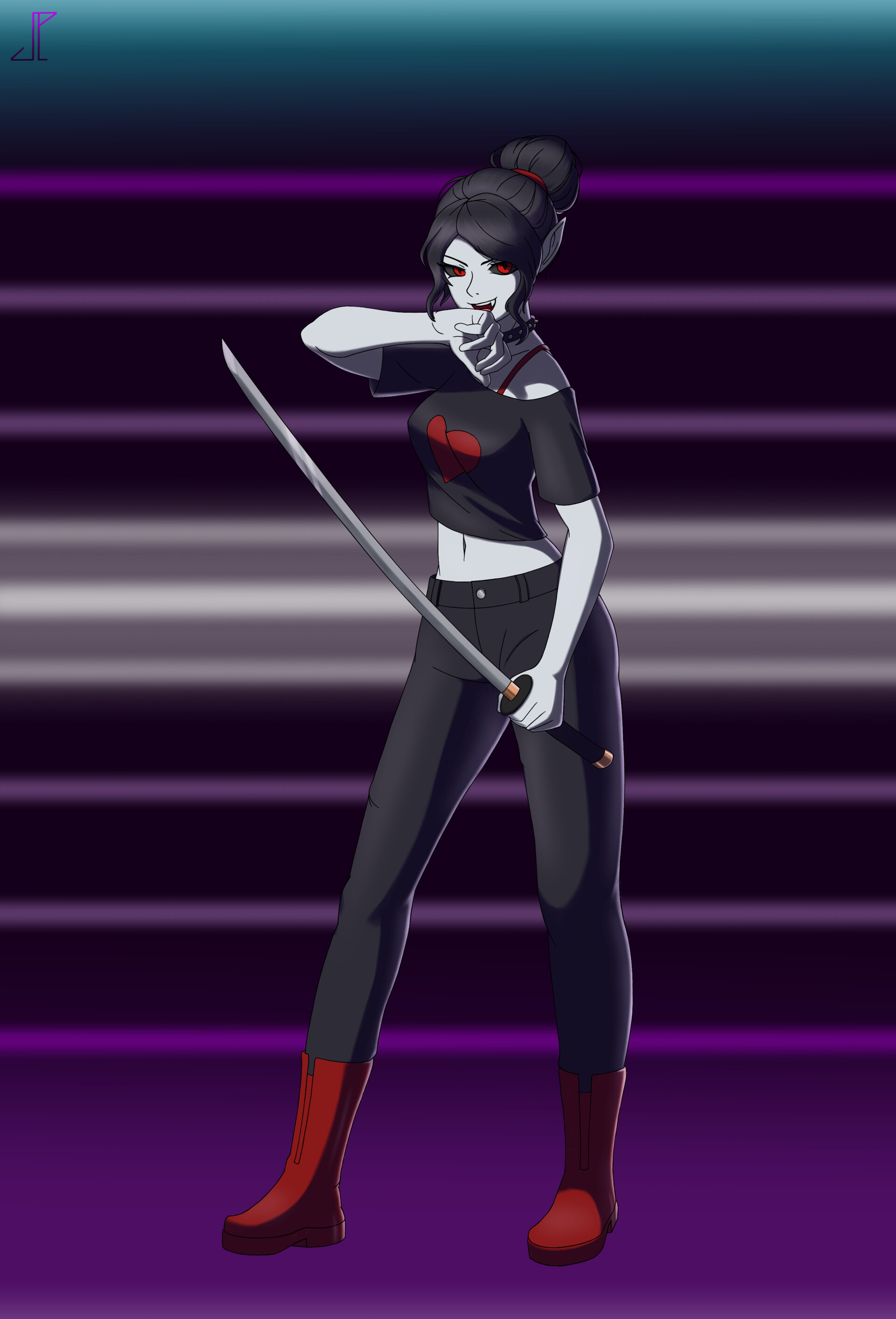 ArtStation - DEADBOLT fan art - Amber and Evelyn