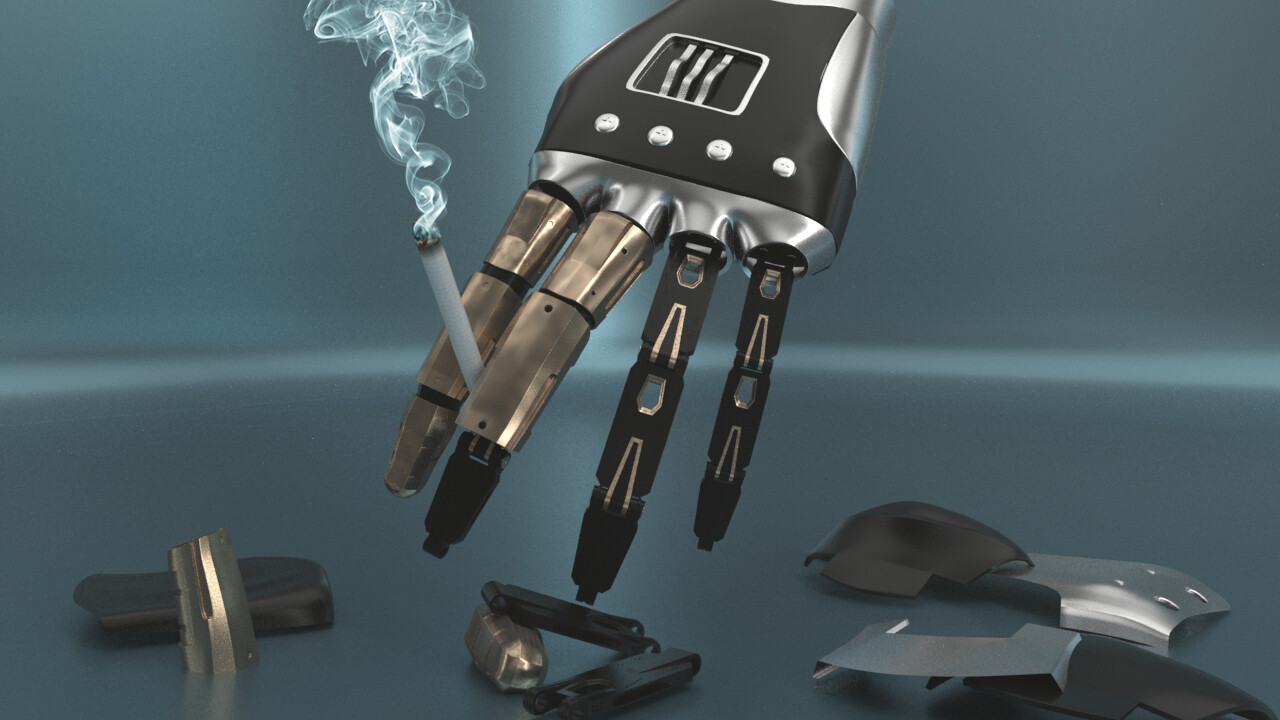 ArtStation - Mechanical Hand (Finished)
