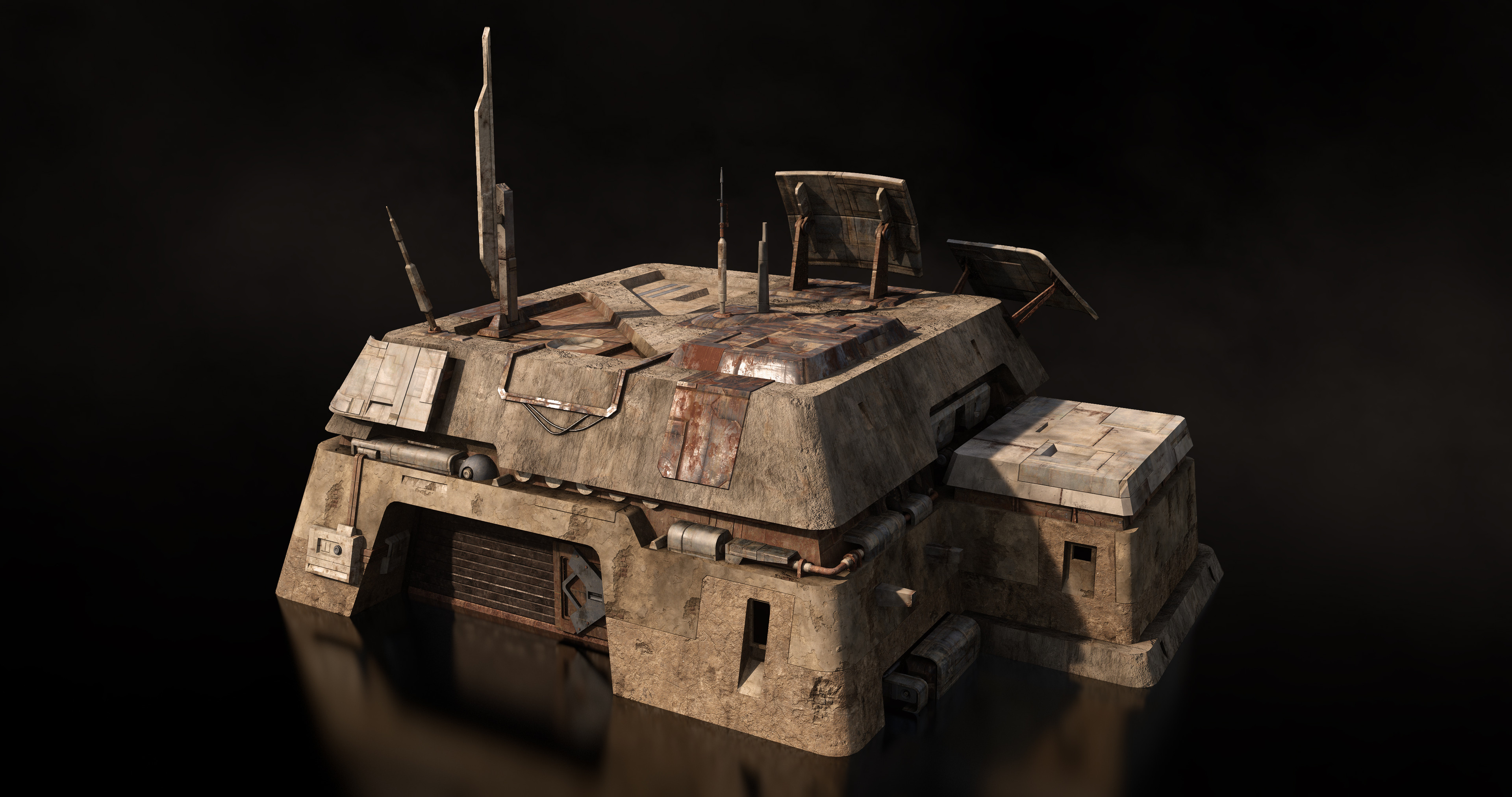 KitBash3D - OUTPOST - 3D ASSET KIT