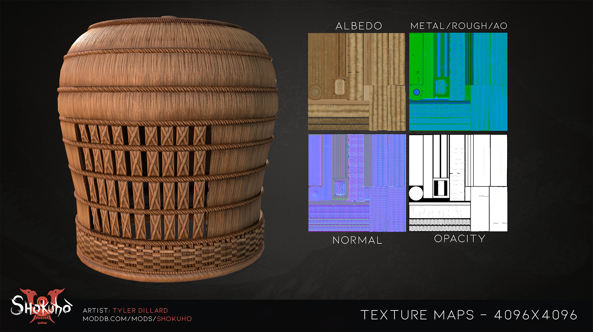 Tyler Dillard - Japanese Straw Hats - Shokuho Mod