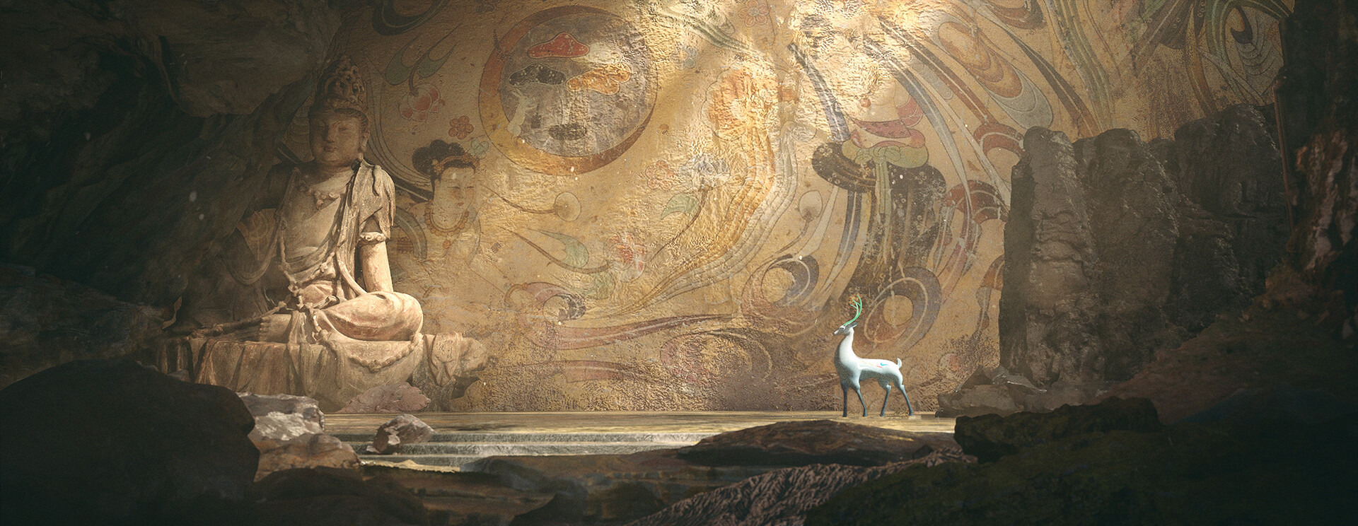 ArtStation - Dunhuang frescoes