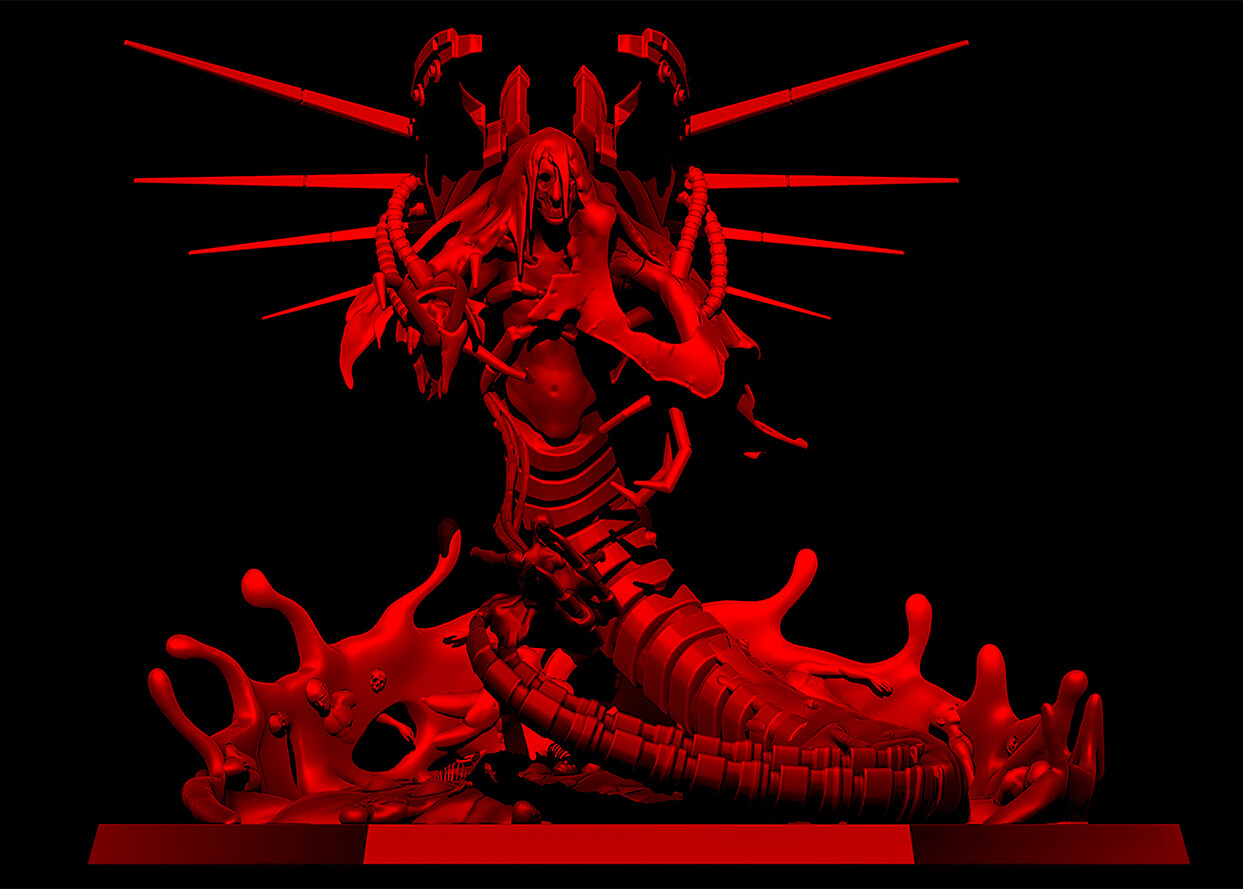 ArtStation - Astral God of Flesh