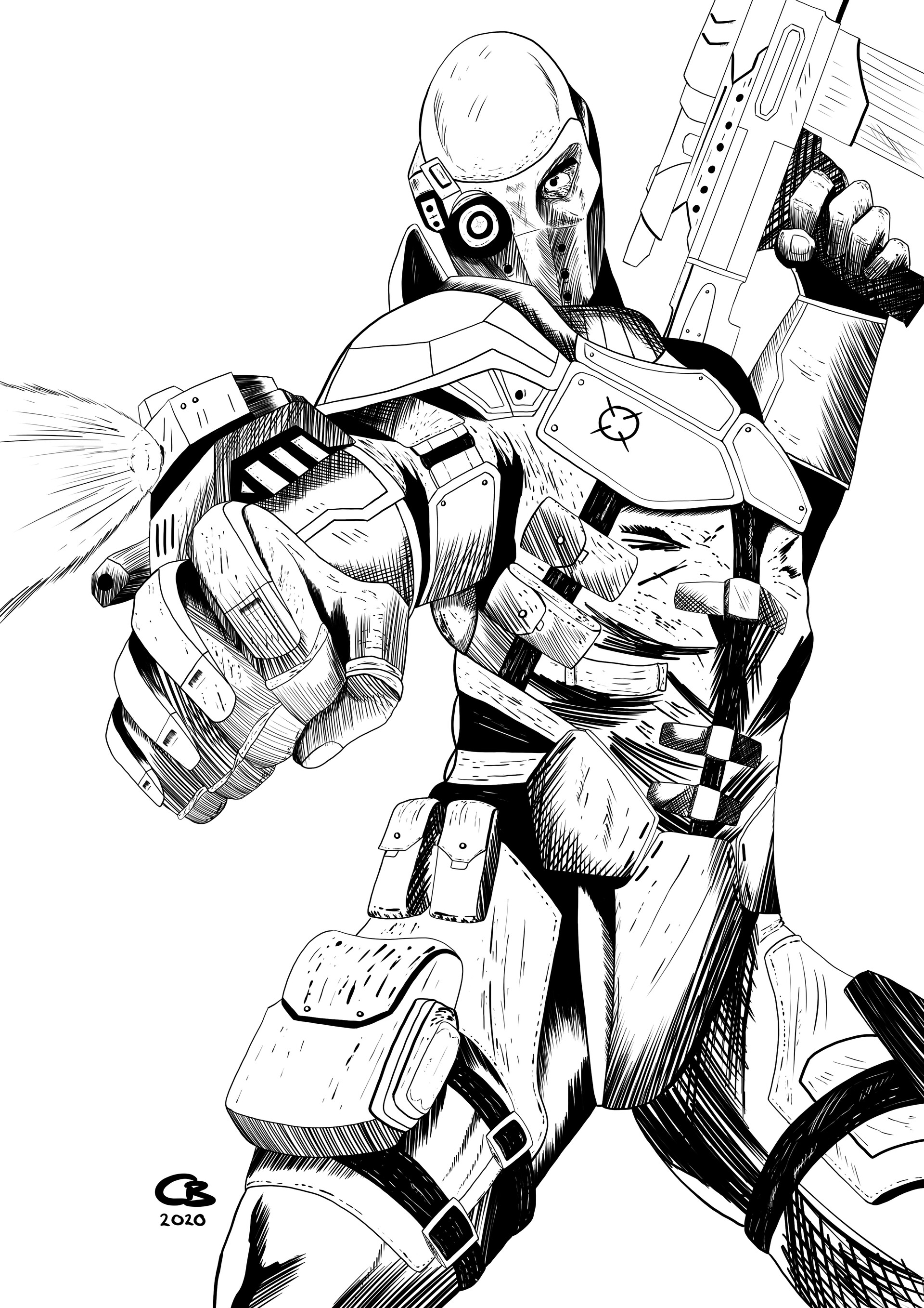 deadshot coloring pages