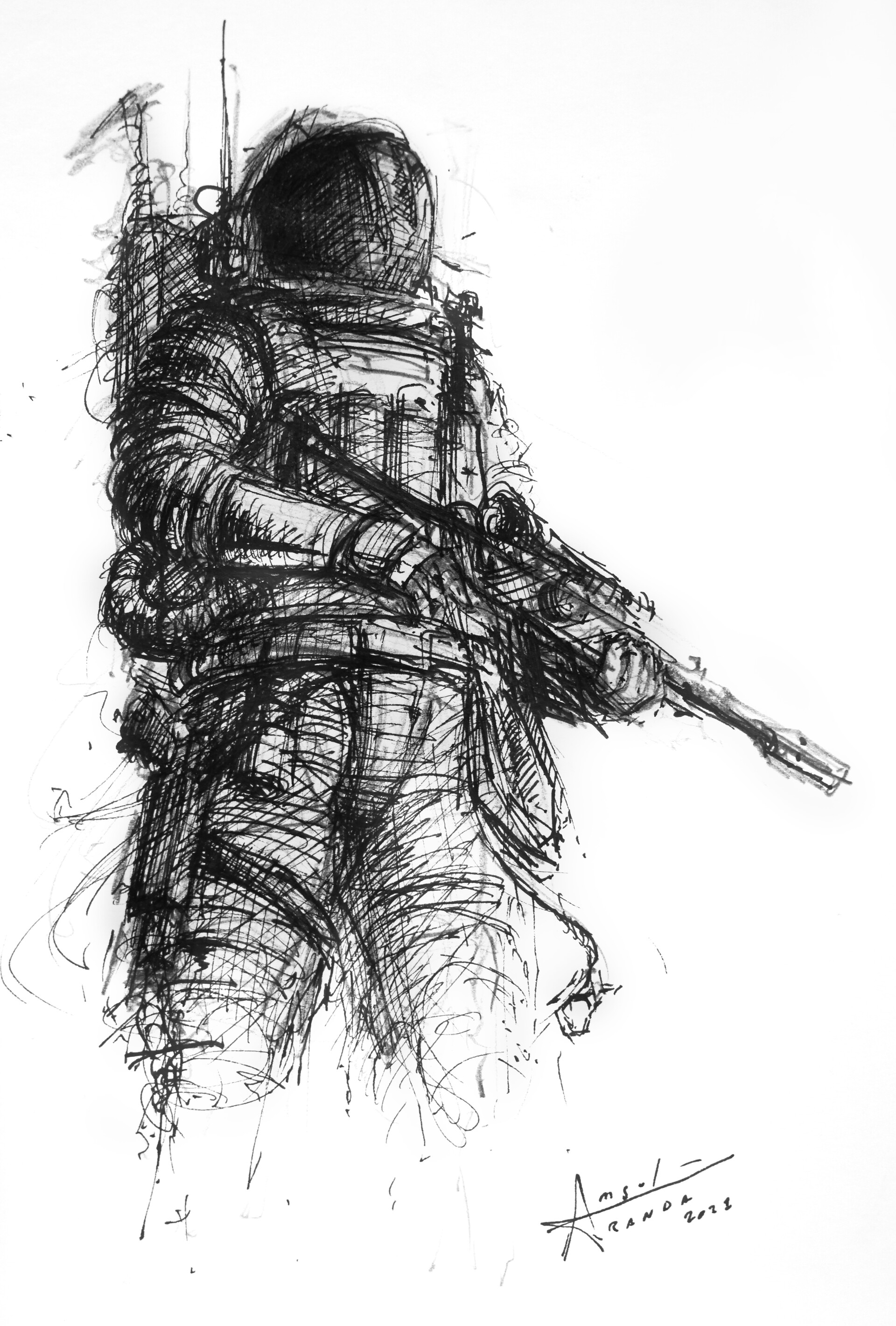 ArtStation - The Hunter - Character Concept Art