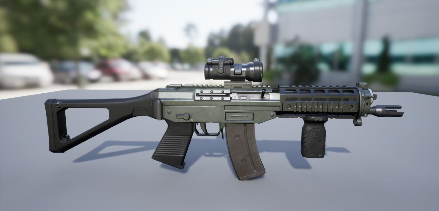 Yue Pu - Sig 552 Gun