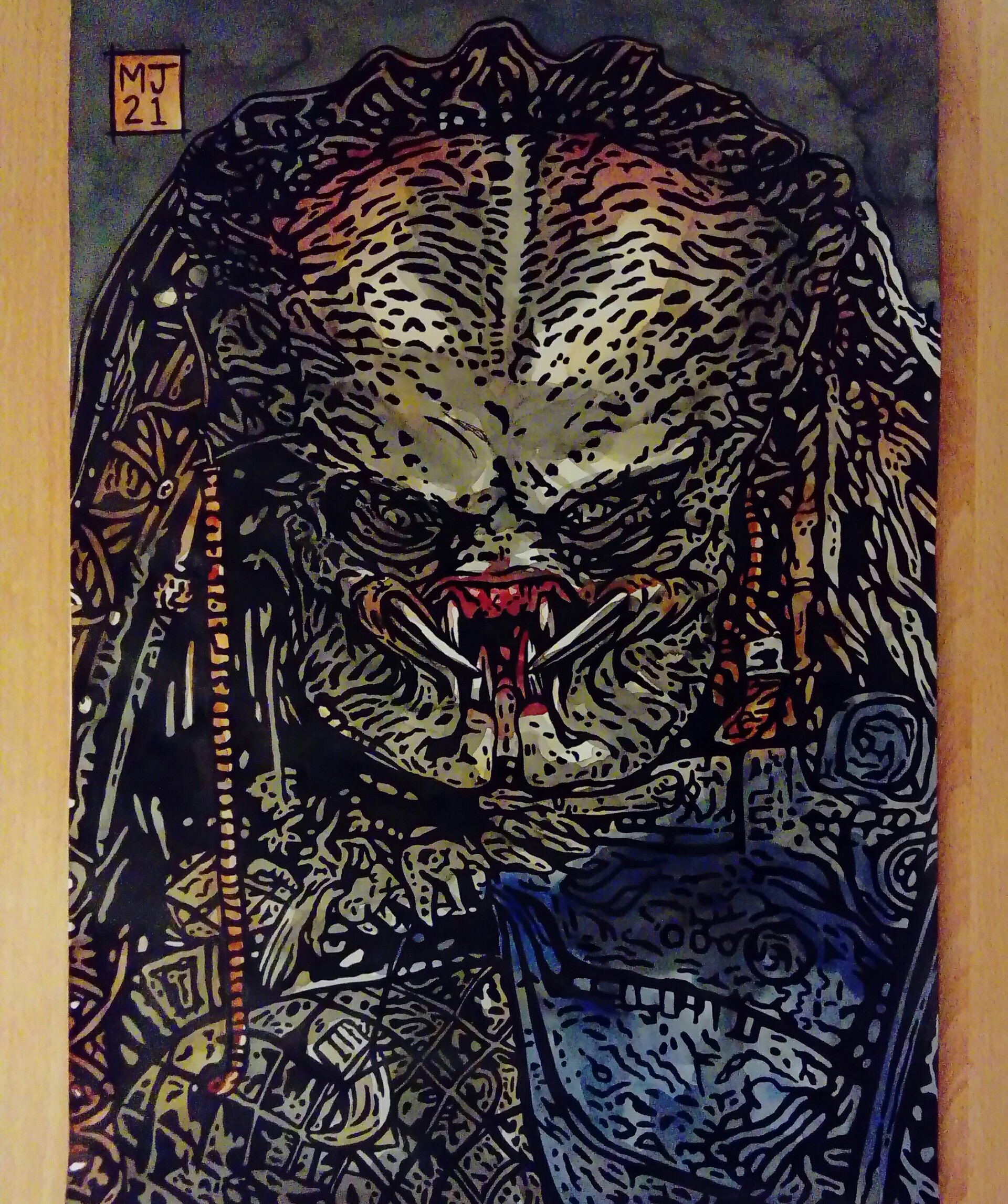 ArtStation - Tribal Hunter Predator