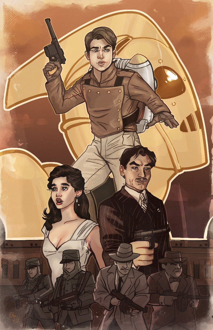 ArtStation - The Rocketeer