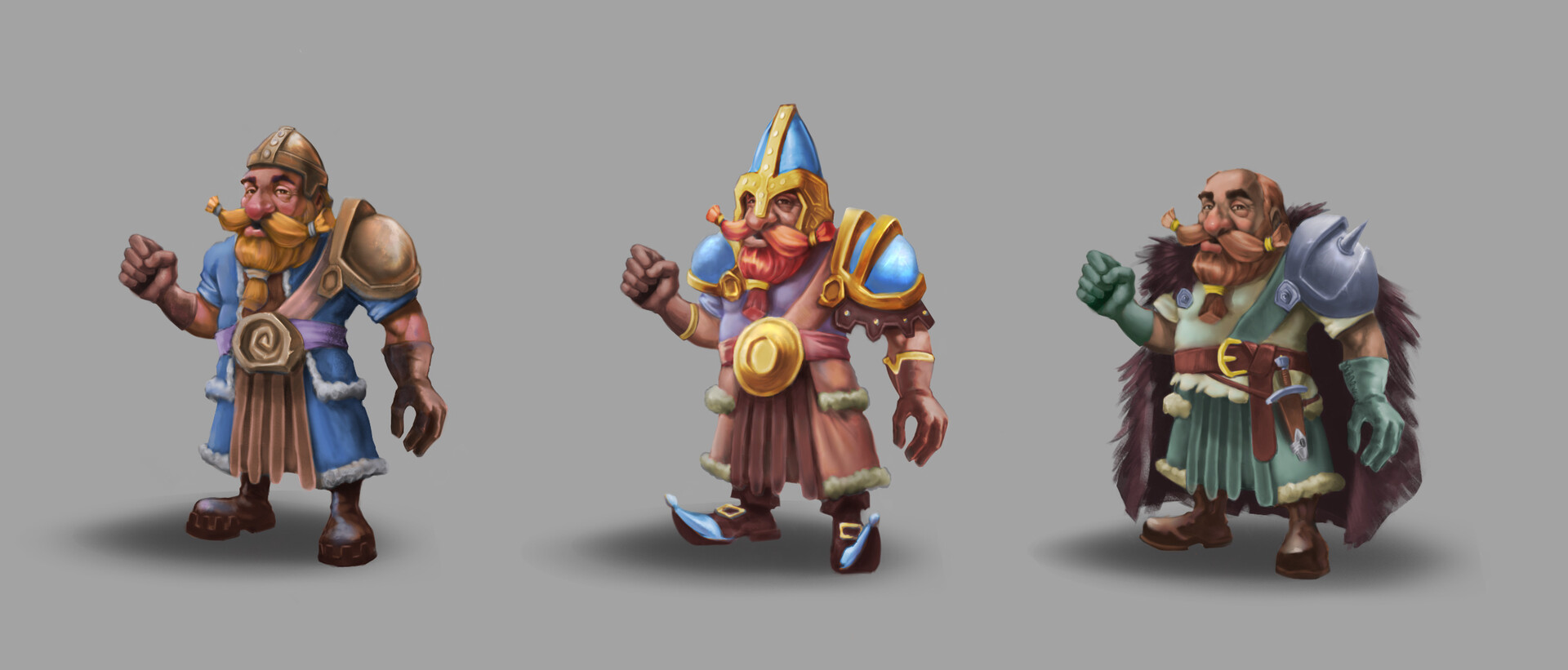 ArtStation - Dwarves Practice