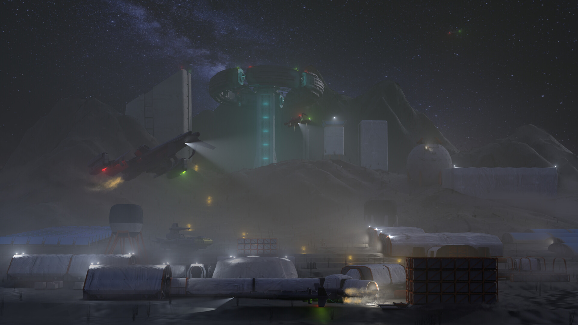 ArtStation - spatial settlement