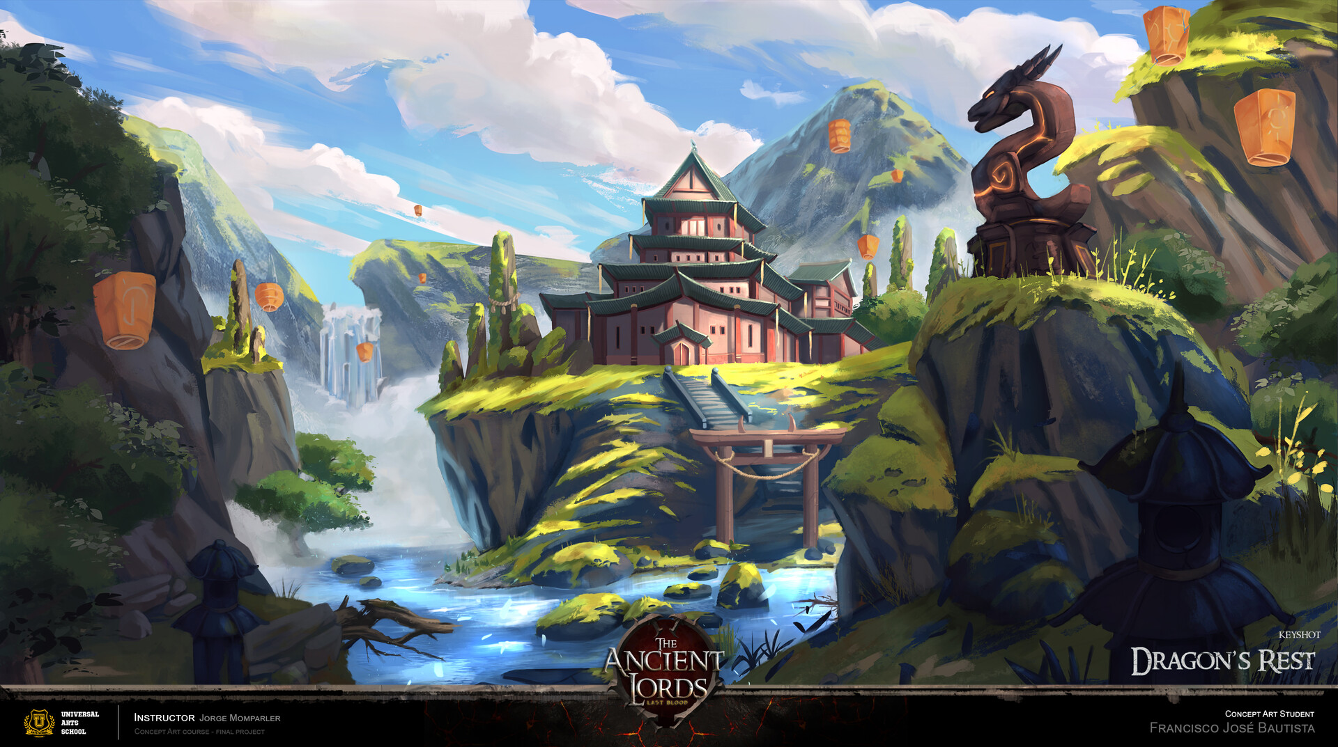 ArtStation - Dragon's Rest - Born from the Ash