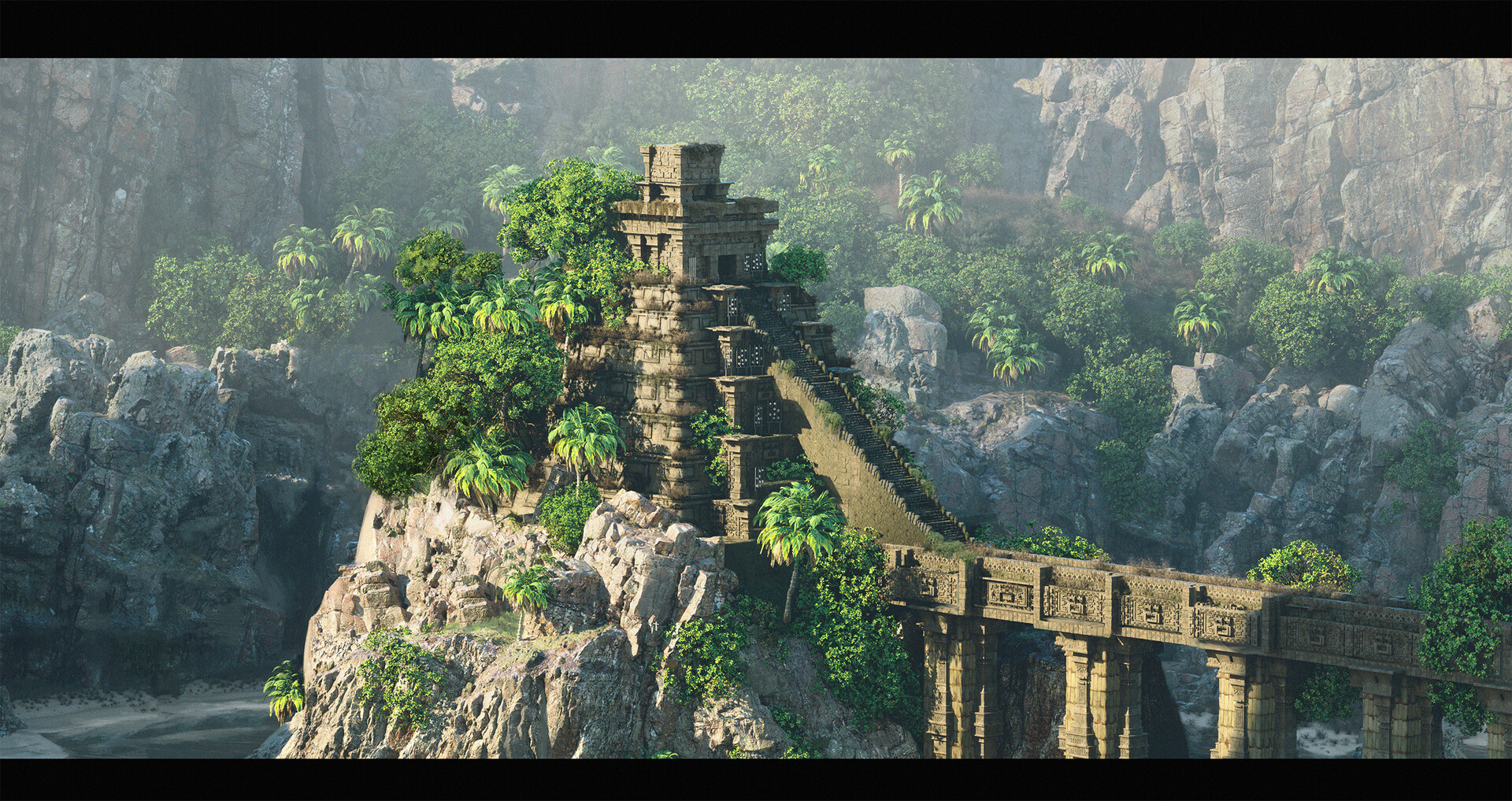 ArtStation - Mayan Temple Part 1
