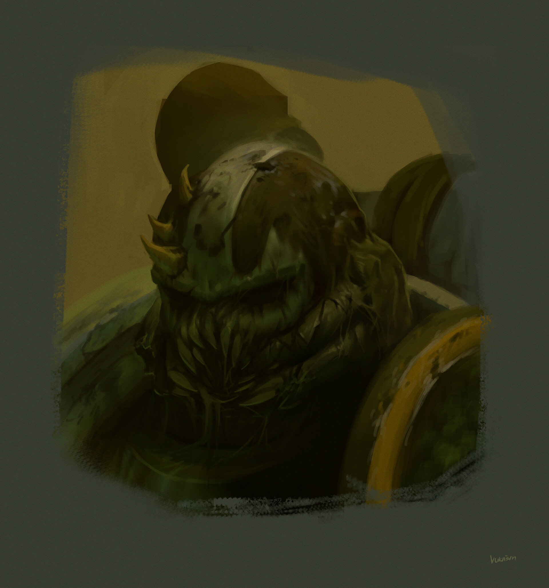 ArtStation - The faces of Death Guard