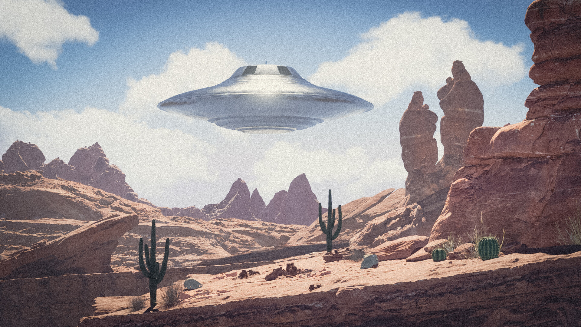 ArtStation - Alien Visit