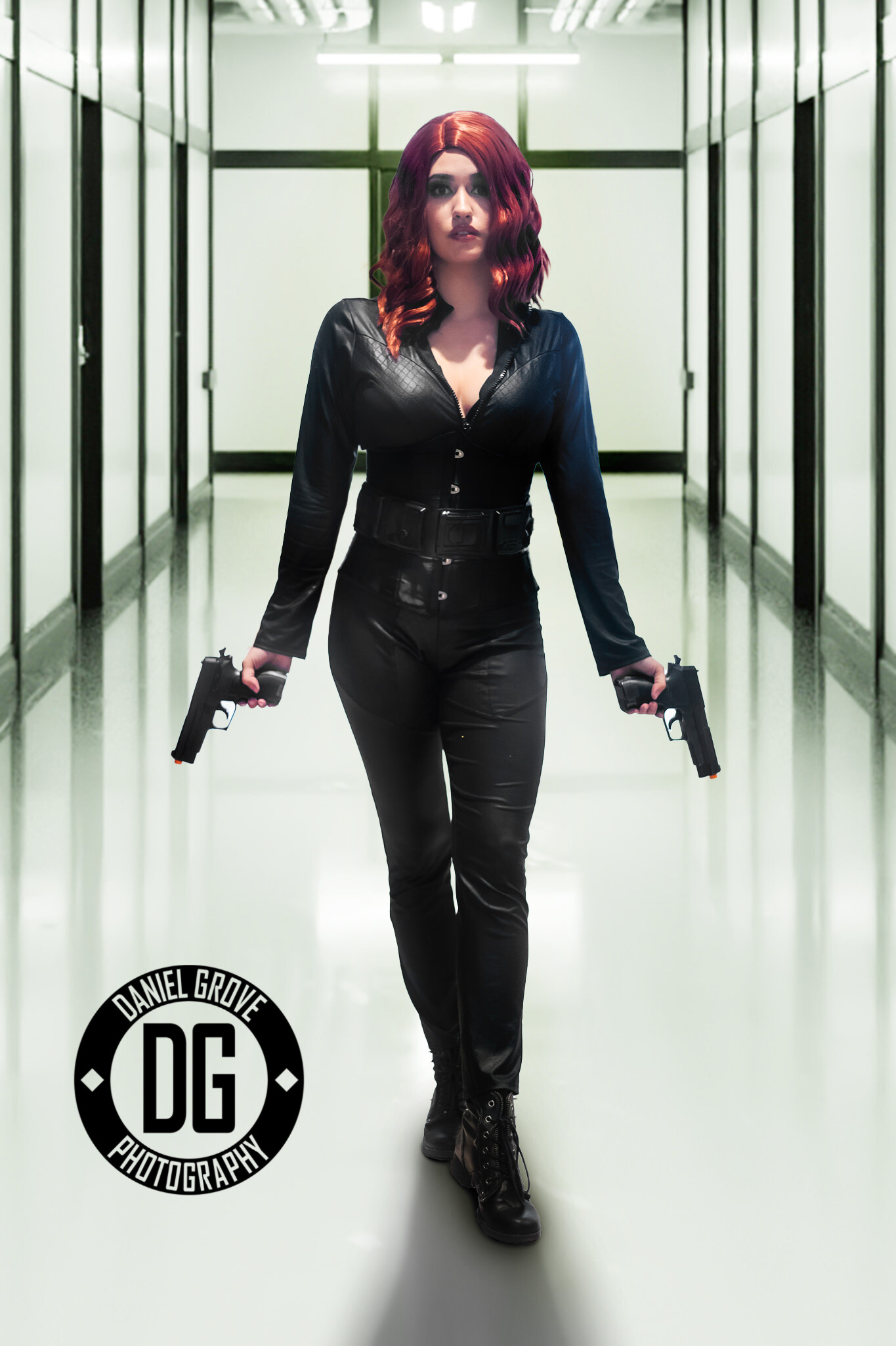 Daniel Grove - Superhero hallway